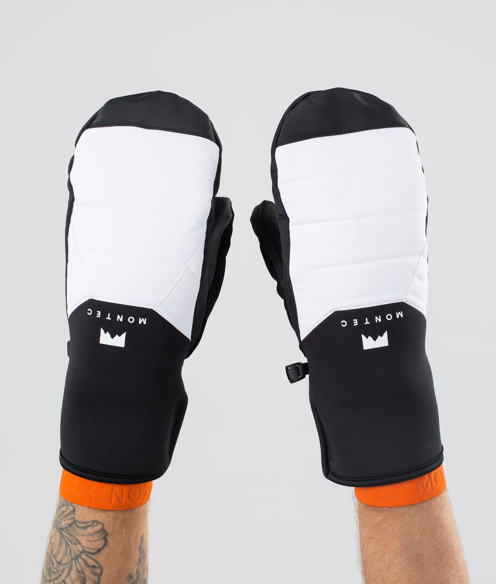 Montec Kilo 2020 Snow Mittens White | Montecwear NZ
