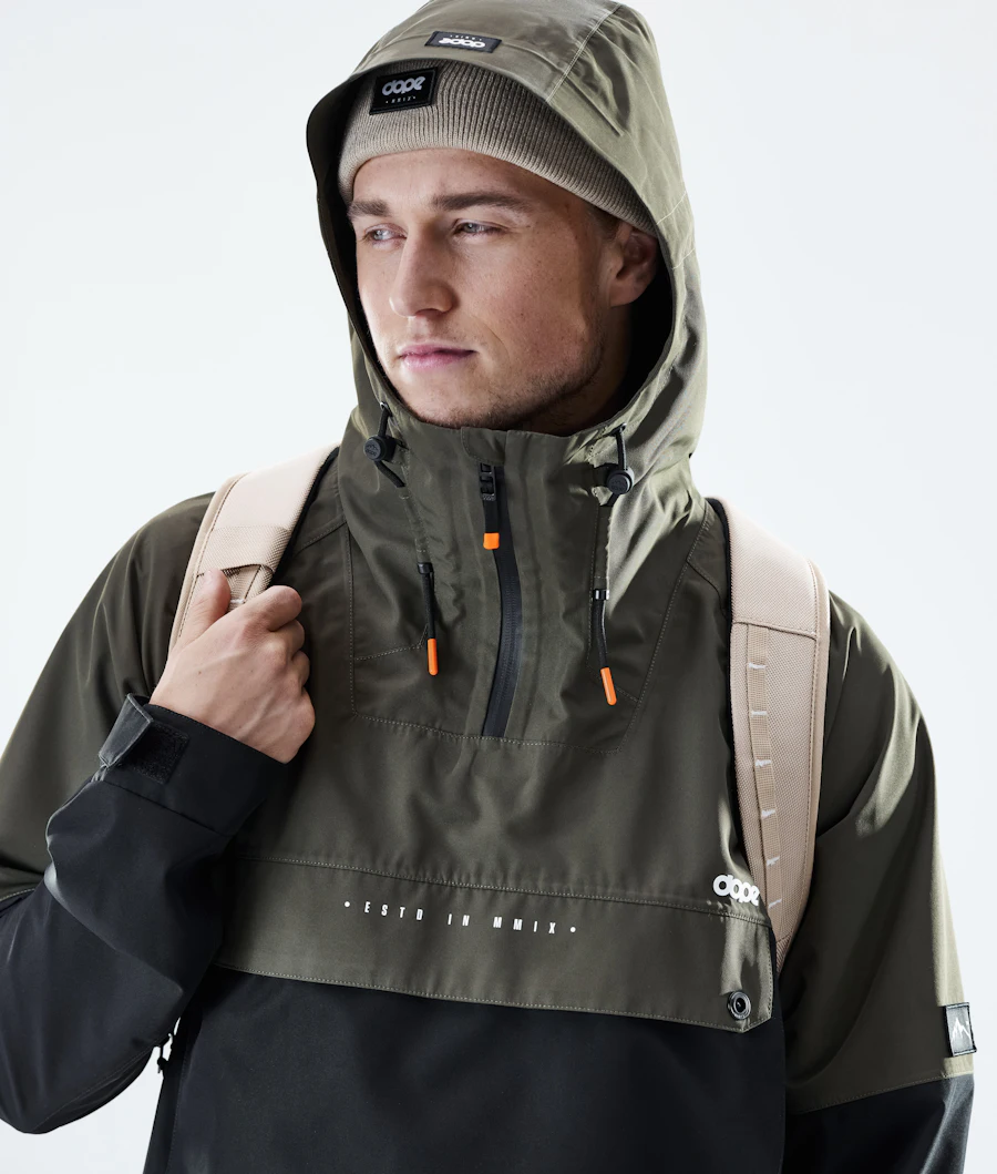 Dope Hiker Miesten Ulkoilutakki Olive Green Black Vihre Ridestore fi dope-hiker-miesten-ulkoilutakki-olive-green-black-vihre-ridestore-fi