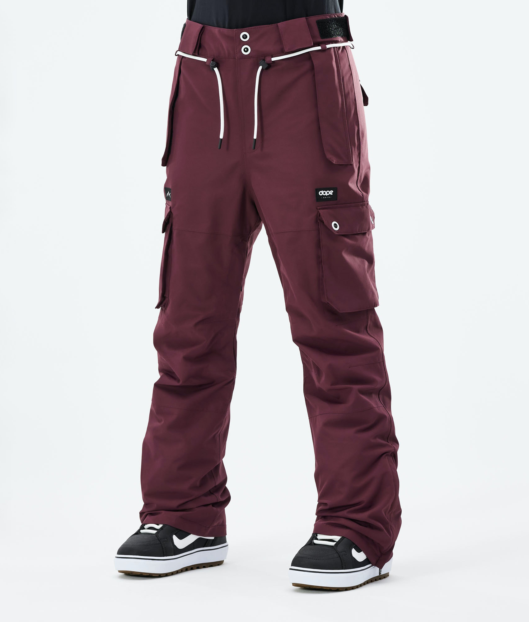 Dope Iconic W Snowboard Pants Women Don Burgundy | Ridestore.com