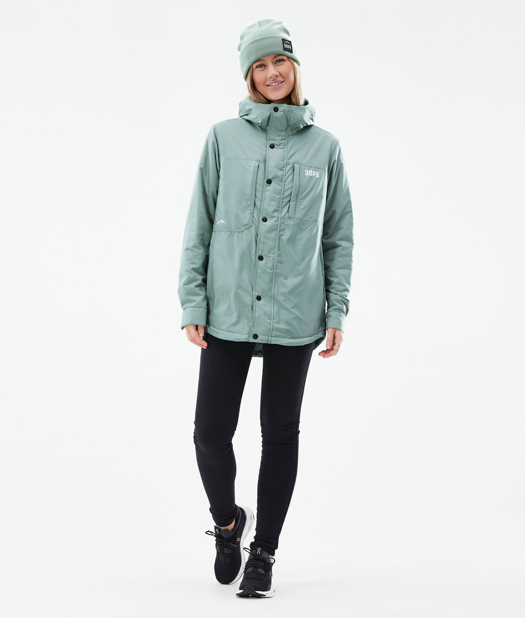 Dope Insulated W Midlayer Jacket Outdoor Women Faded Green | Dopesnow.com