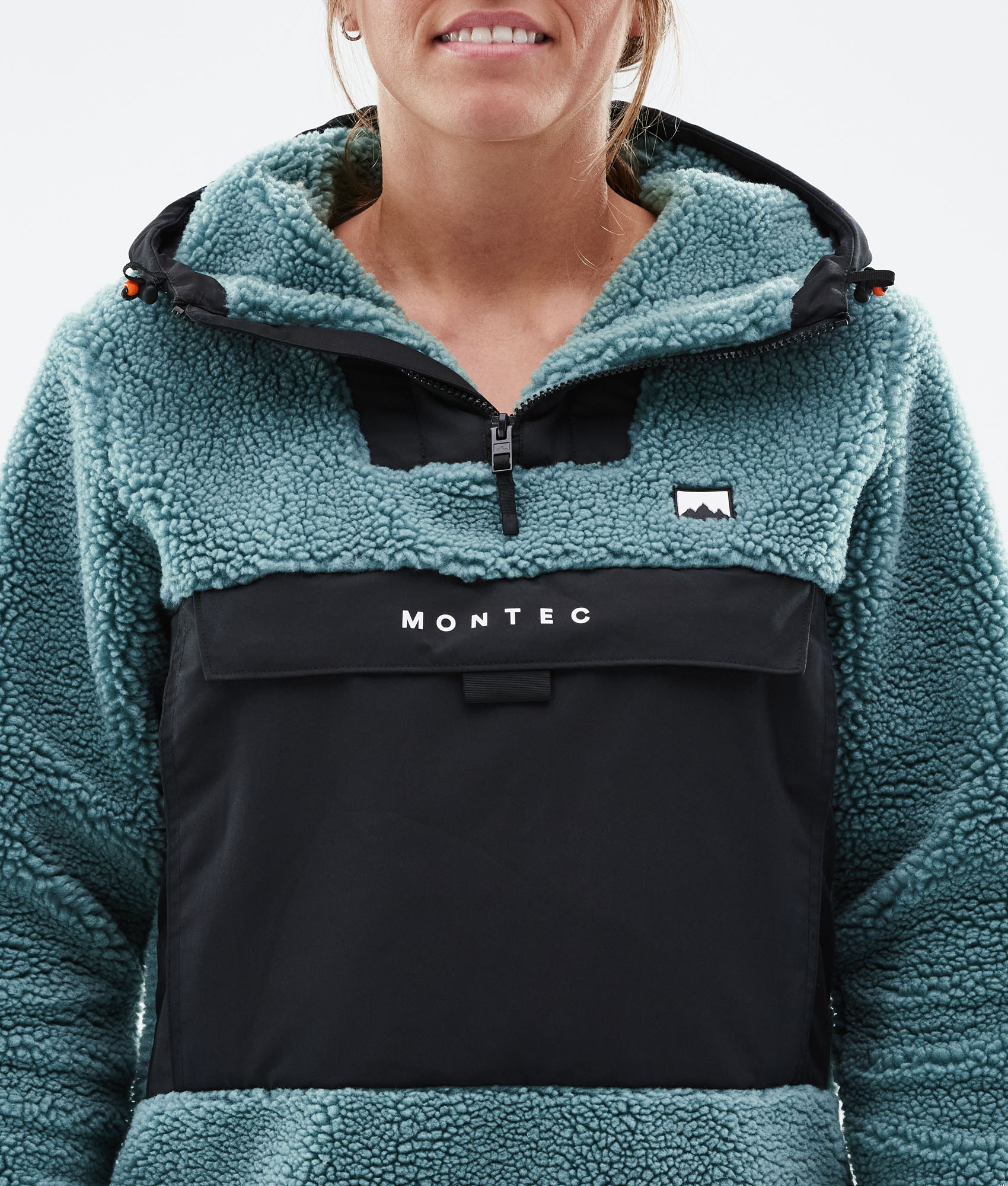Montec Lima W 2021 Fleecová Mikina s Kapucí Dámské Atlantic/Black ...