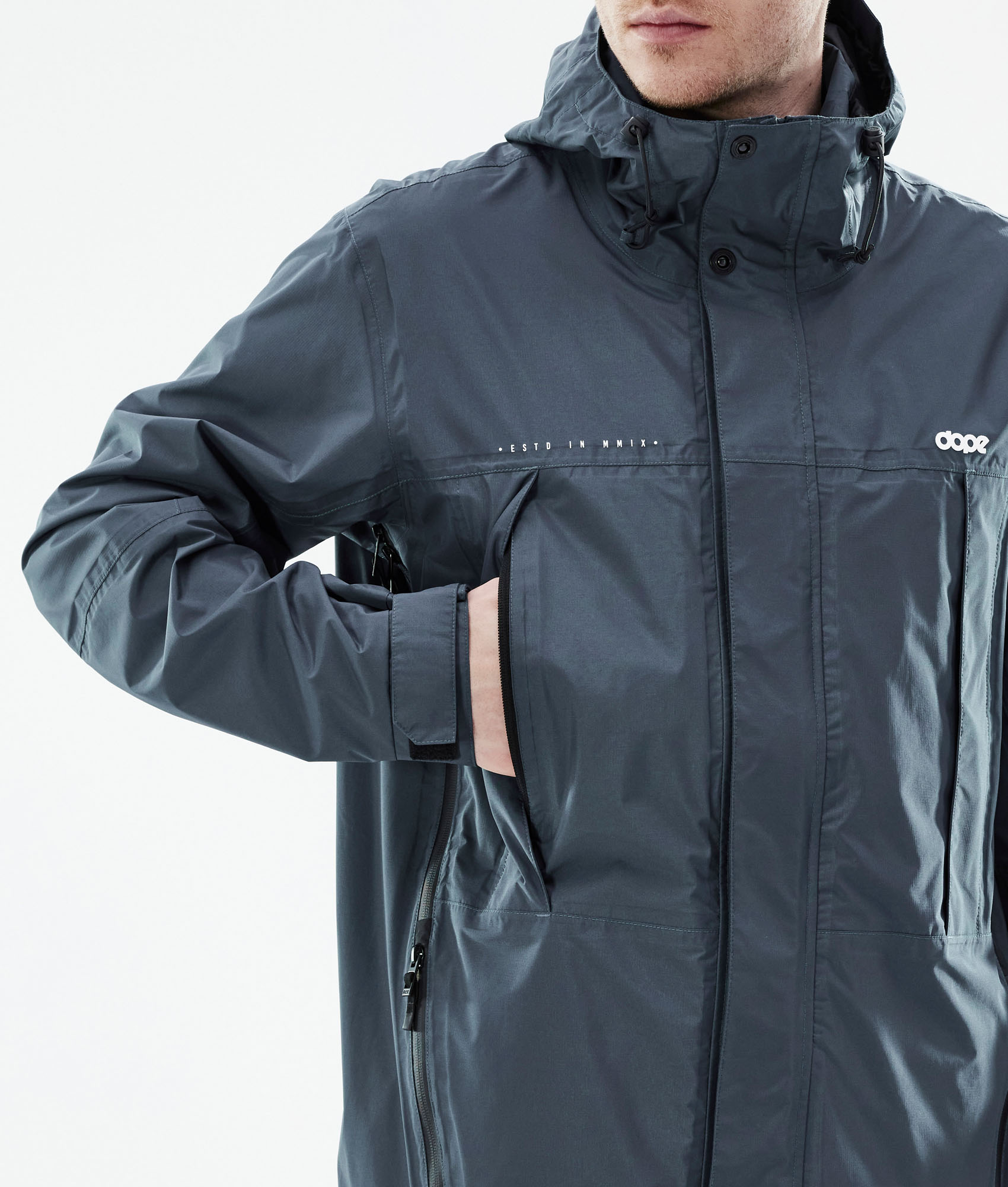 Ranger Light Outdoor Jacket Metal Blue | Dopesnow.com