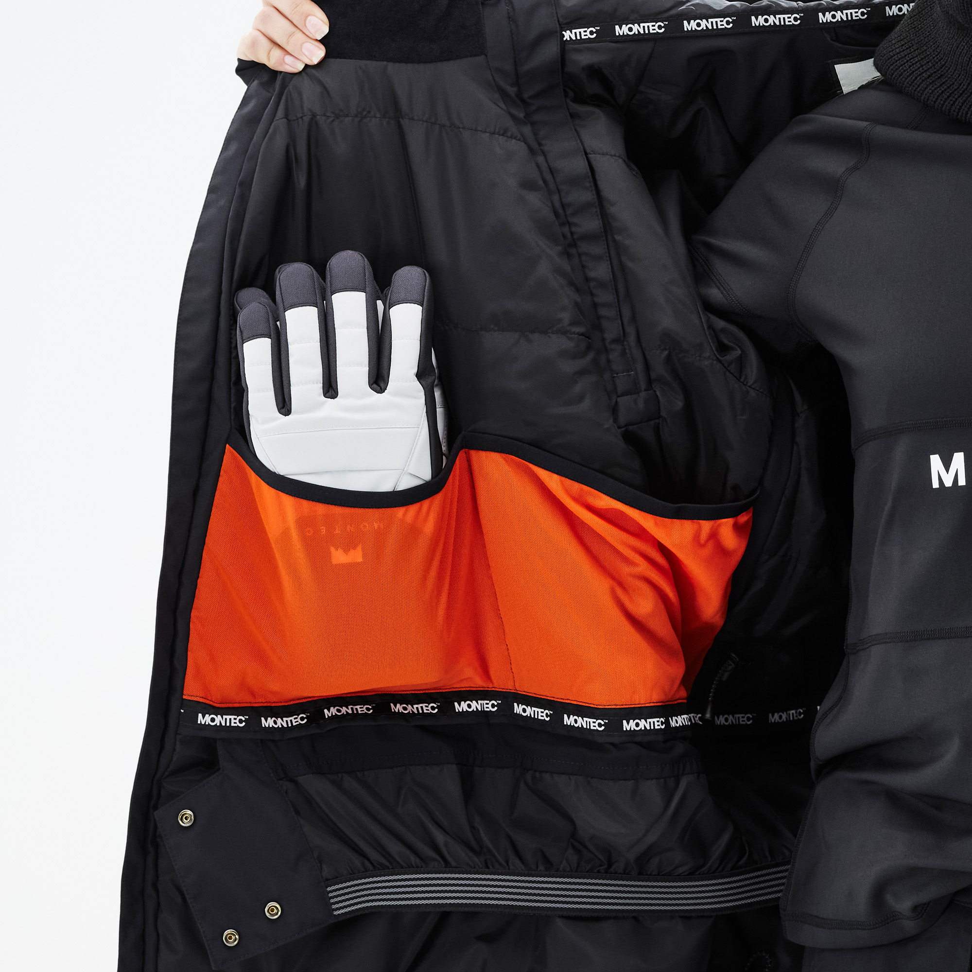 Montec Doom W Snowboard Jacket Women Black | Montecwear.com