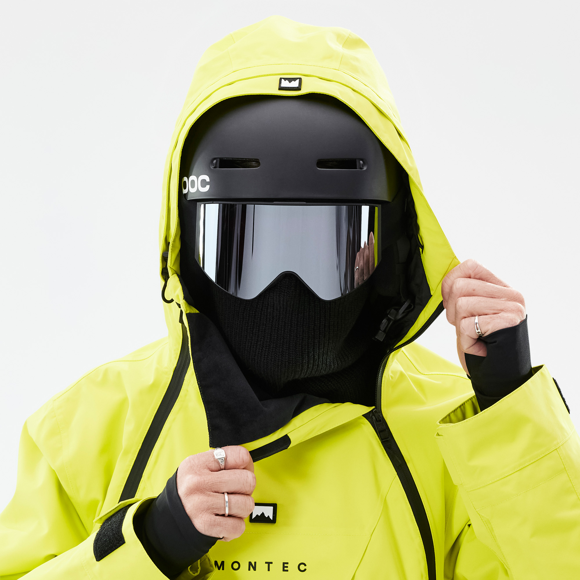 Montec Doom Snowboardjacka Man Bright Yellow/Black/Phantom - Gul ...