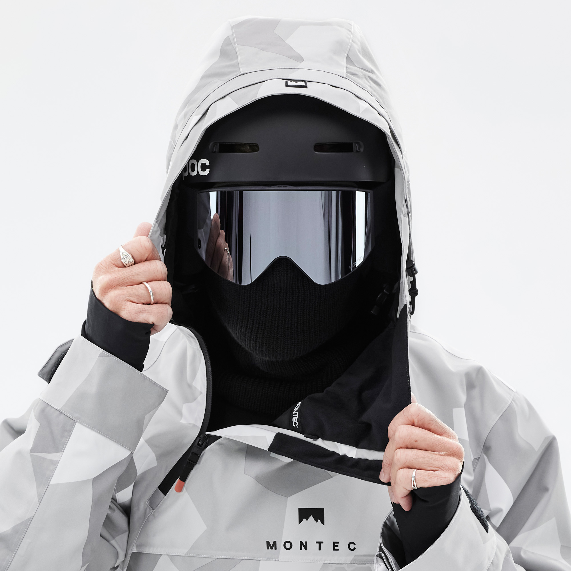 Montec Dune Men's Ski Jacket Snow Camo | Montecwear.com