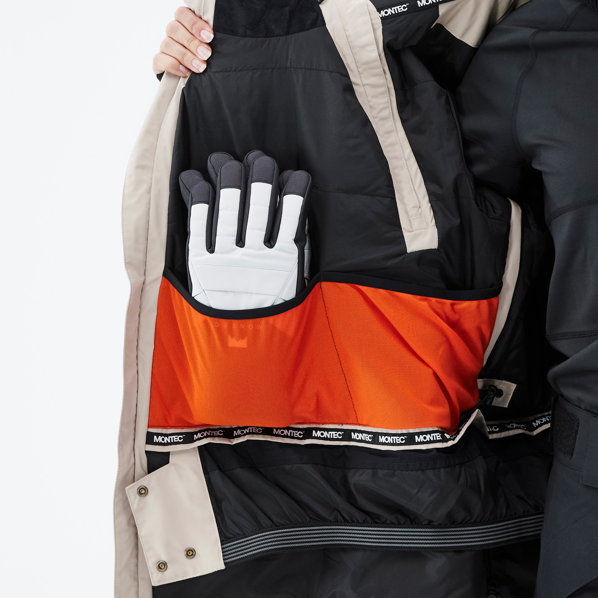 Montec Doom W Women's Ski Jacket Sand | Montecwear.com