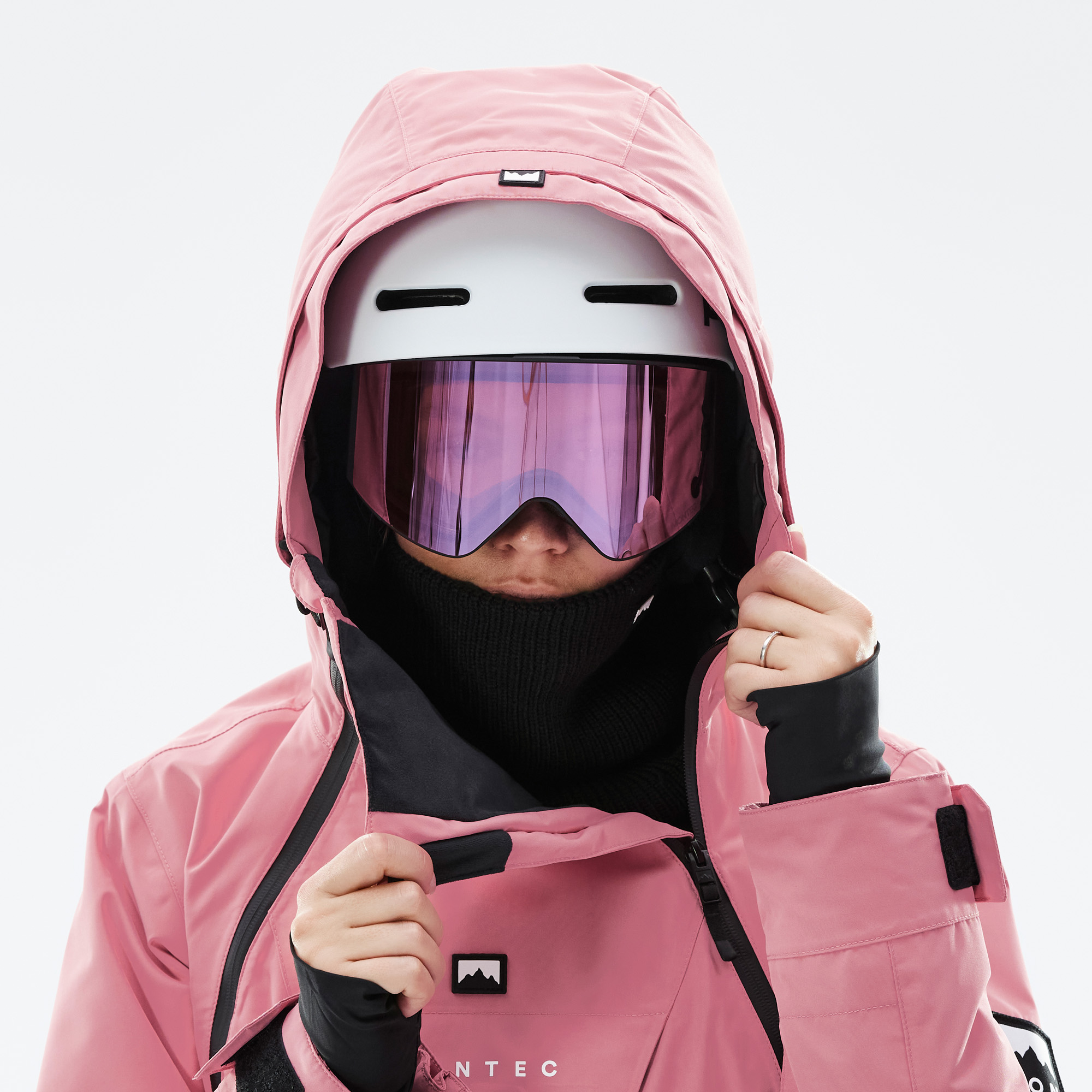 Montec Doom W Women's Ski Jacket Pink/Black | Montecwear.com