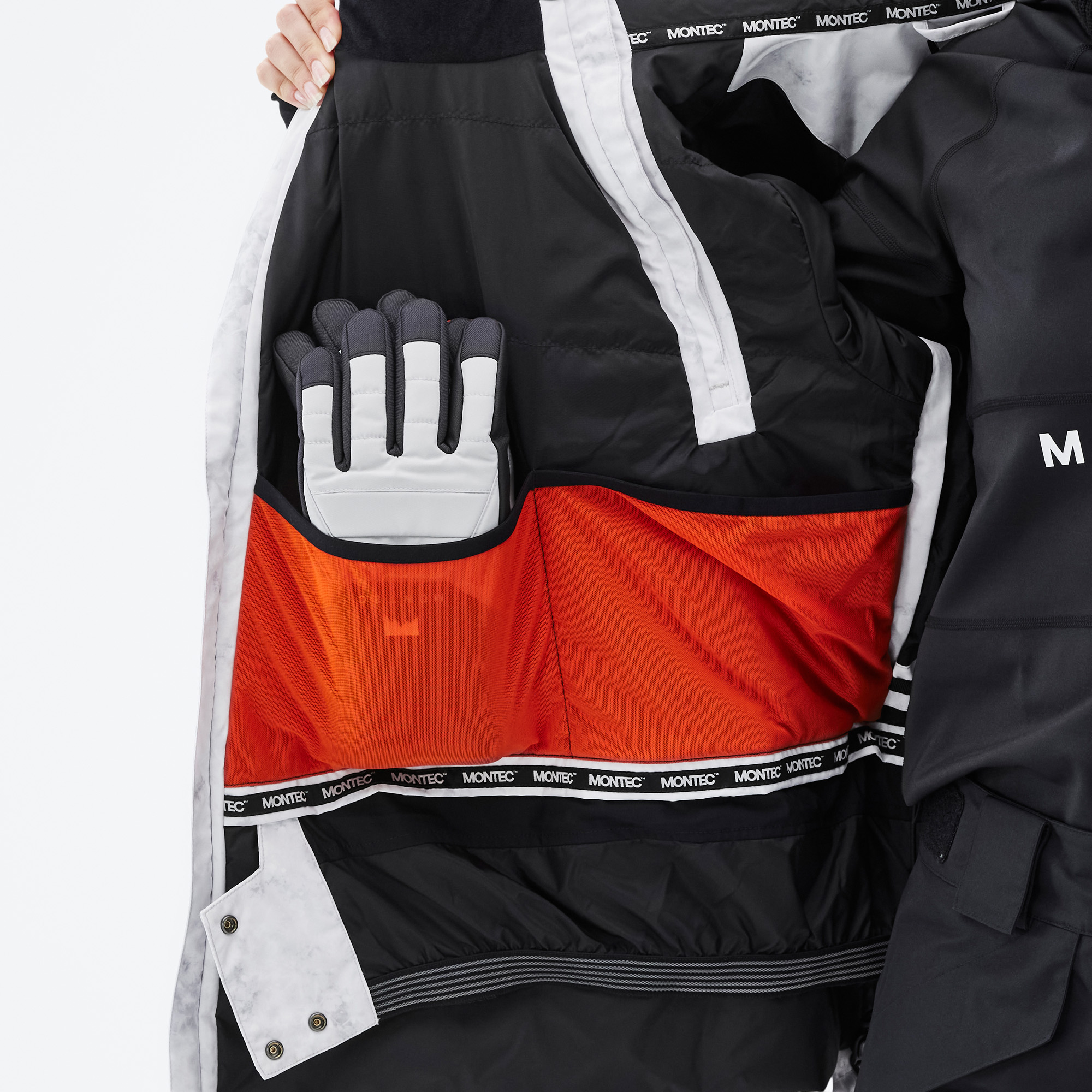 Montec Doom W Women's Ski Jacket White Tiedye | Montecwear.com