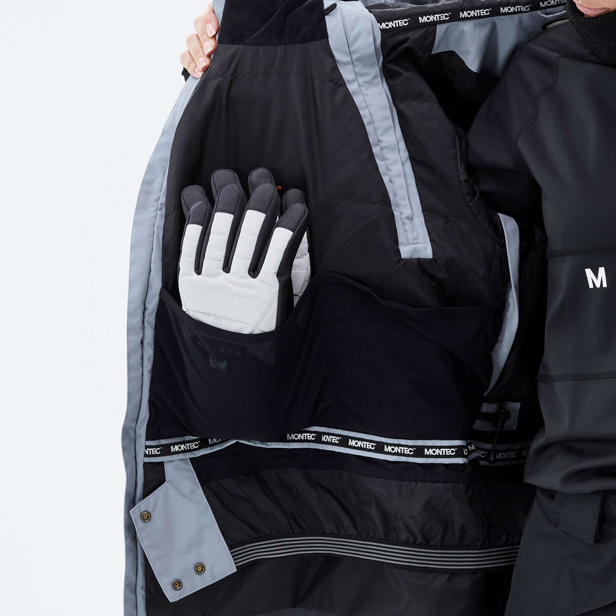 Montec Doom W Women's Snowboard Jacket Soft Blue/Black/Phantom ...