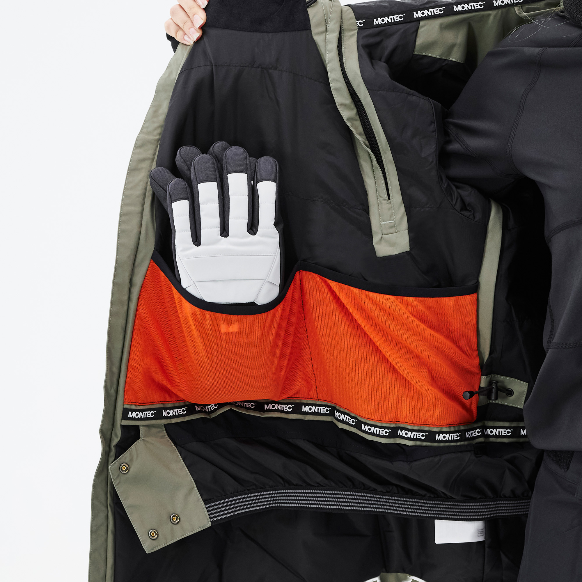 Montec Doom W Women's Snowboard Jacket Greenish | Montecwear.com