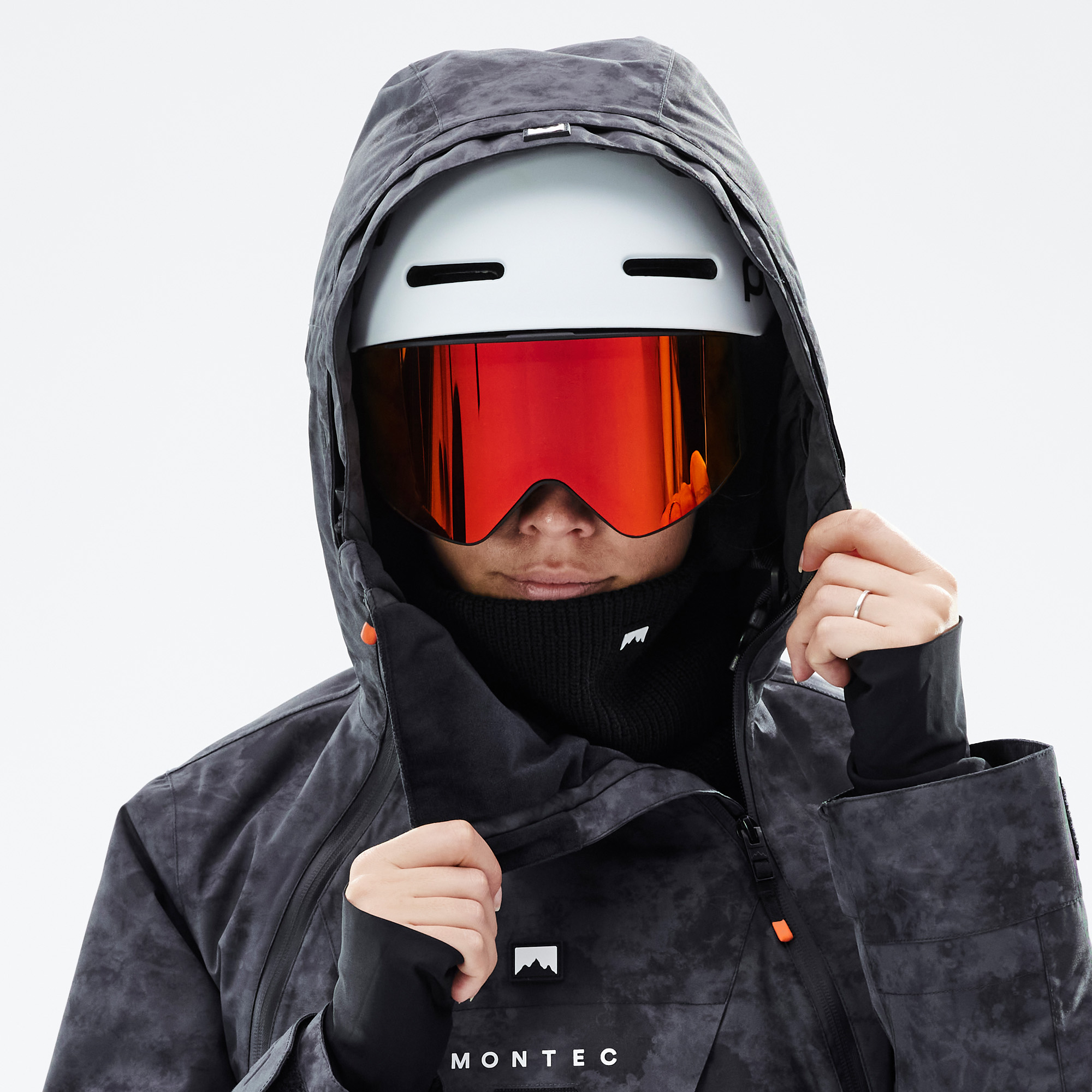 Montec Doom W Ski Jacket Women Black Tiedye | Montecwear.com