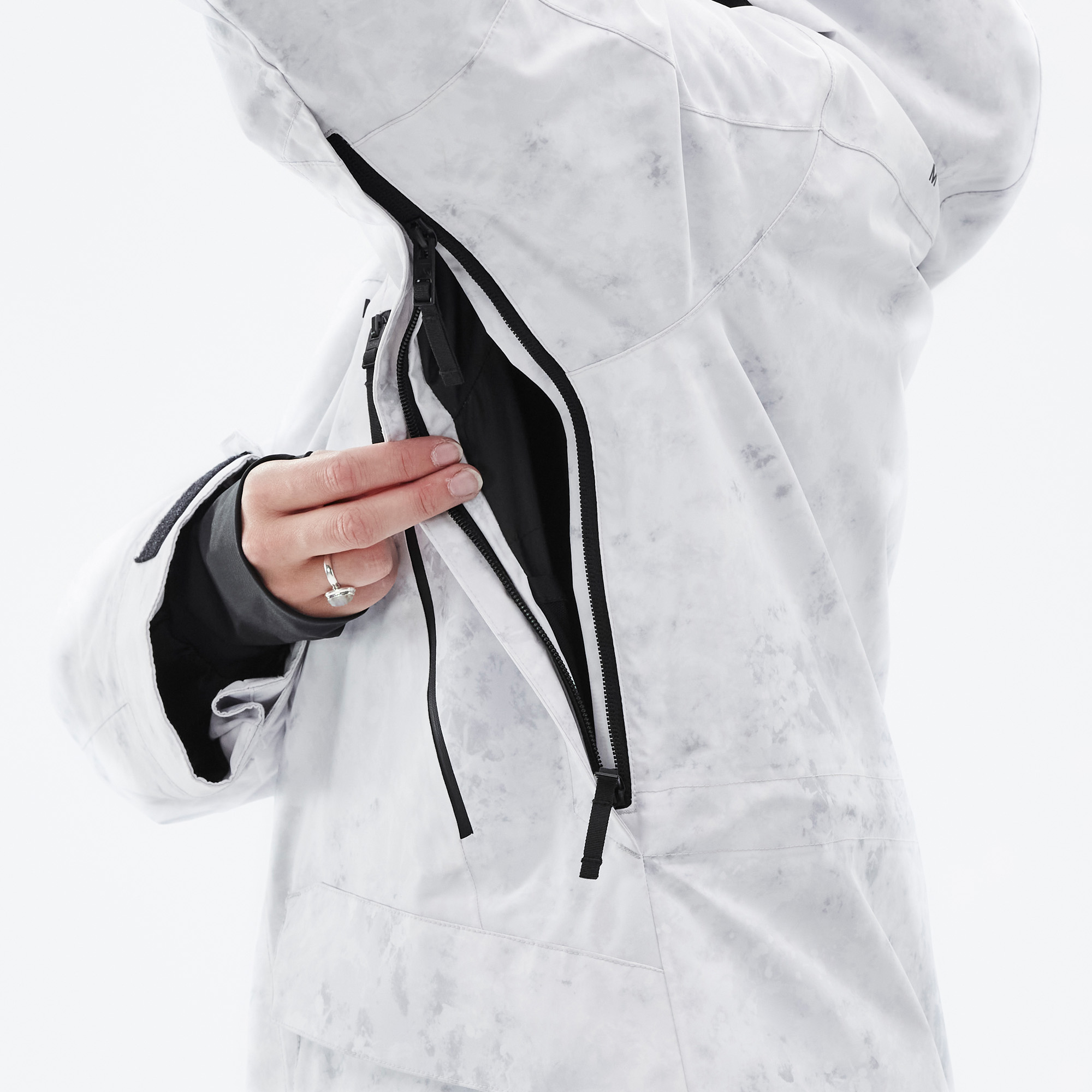 Montec Virago W Women's Ski Jacket White Tiedye | Montecwear.com