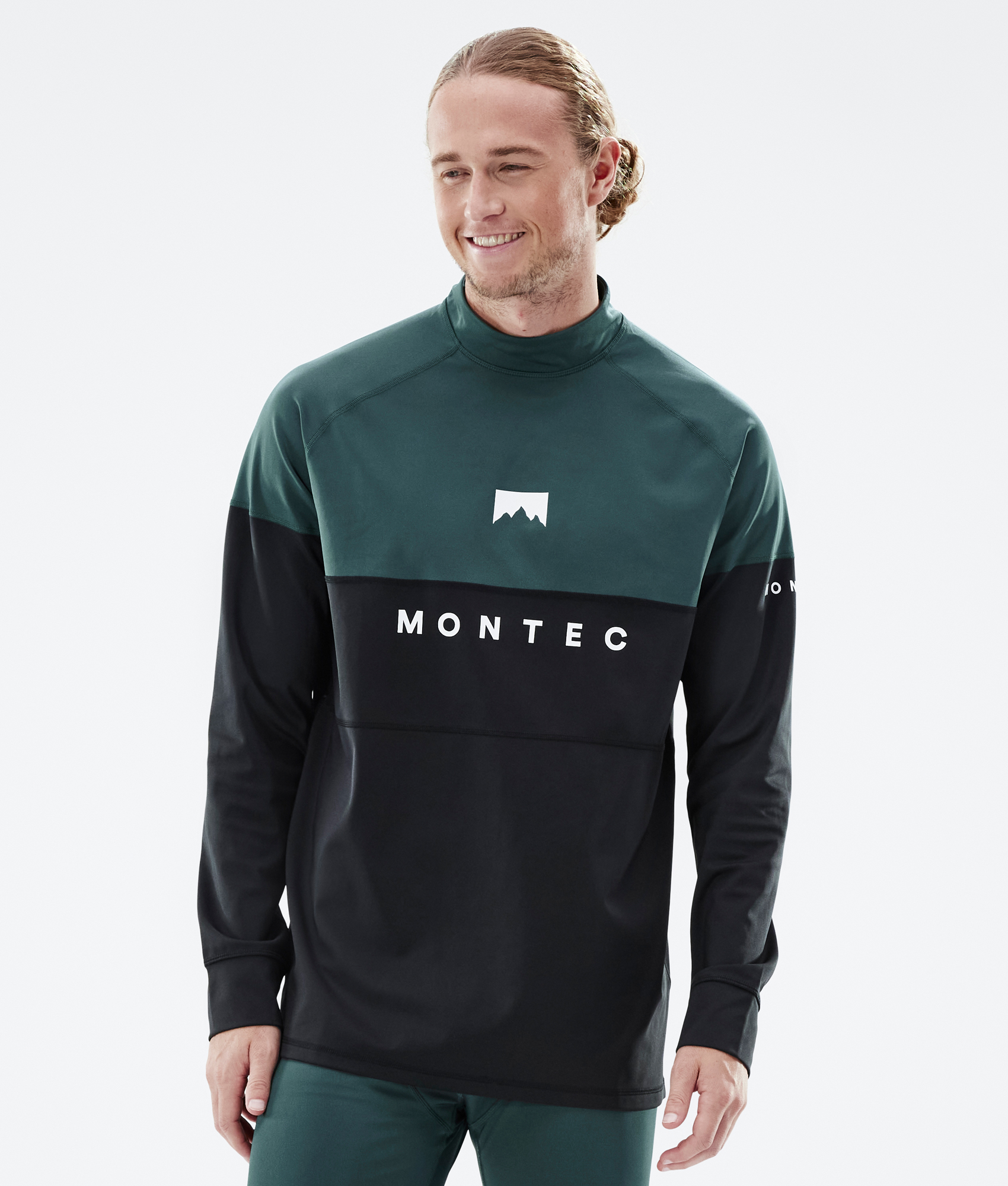 Montec Alpha Base Layer Top Men Dark Atlantic/Black | Ridestore.com