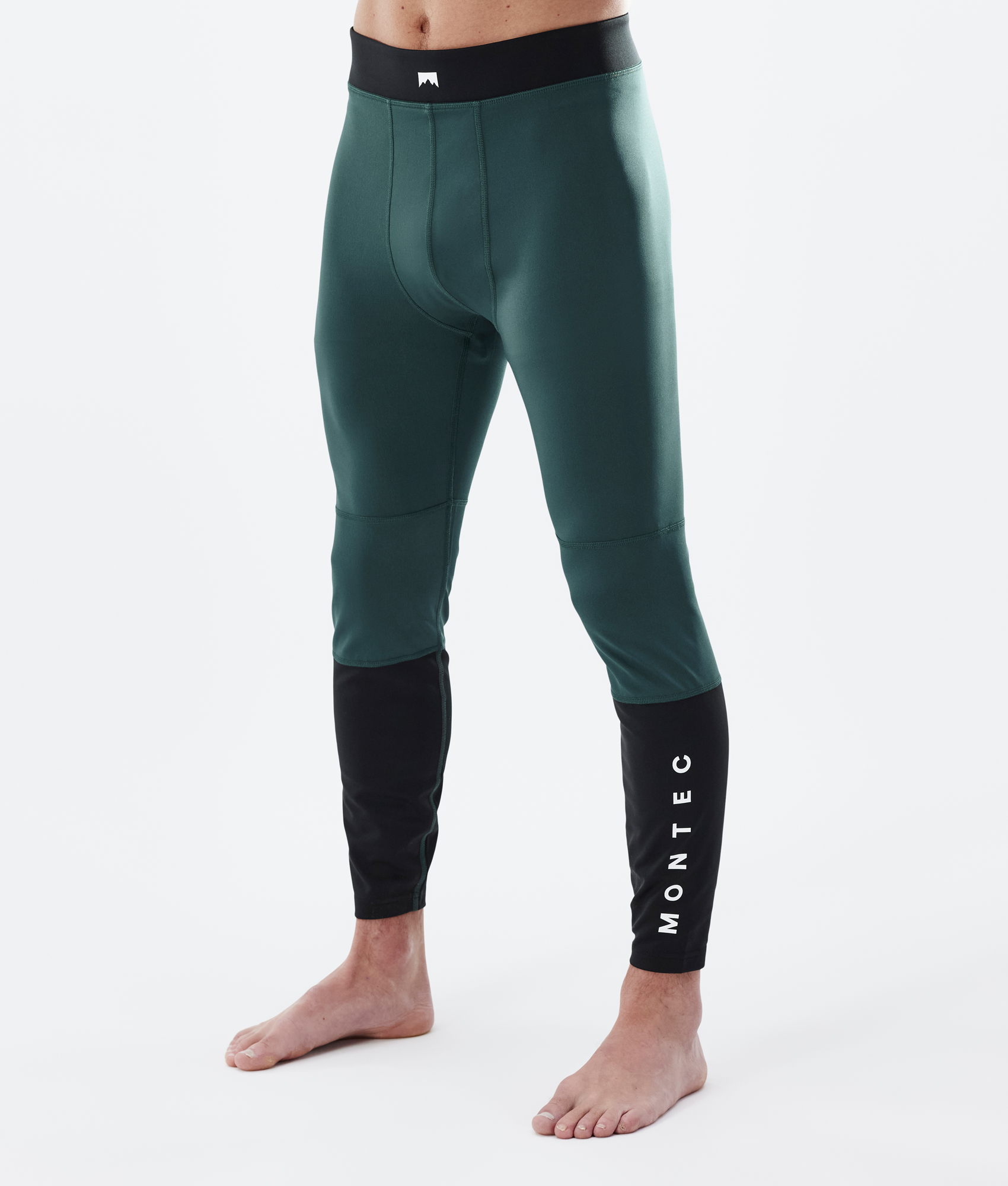 Montec Alpha Men's Base Layer Top Black | Montecwear.com