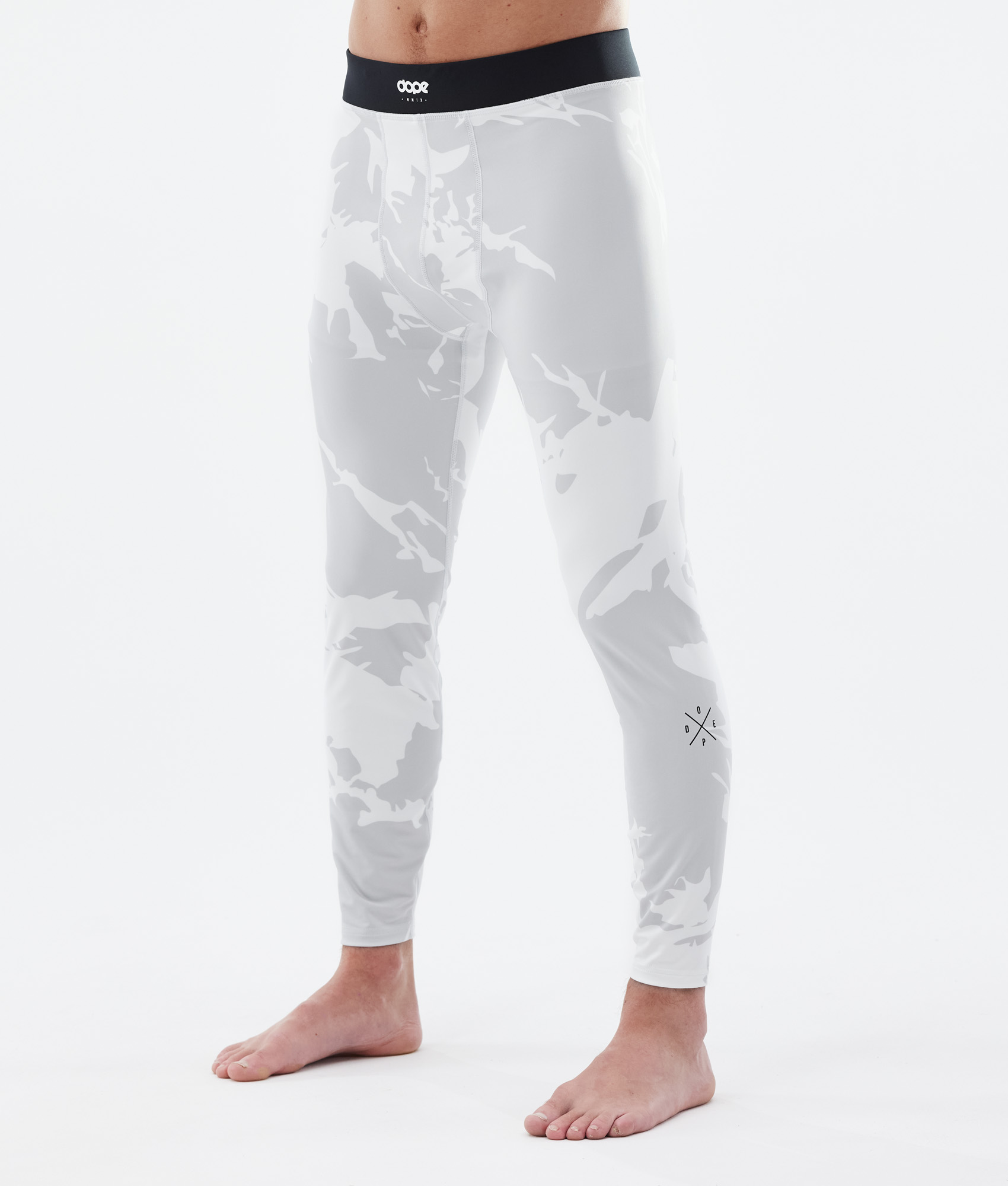 Dope Snuggle Base Layer Top Men 2X-Up Grey Camo | Dopesnow.com