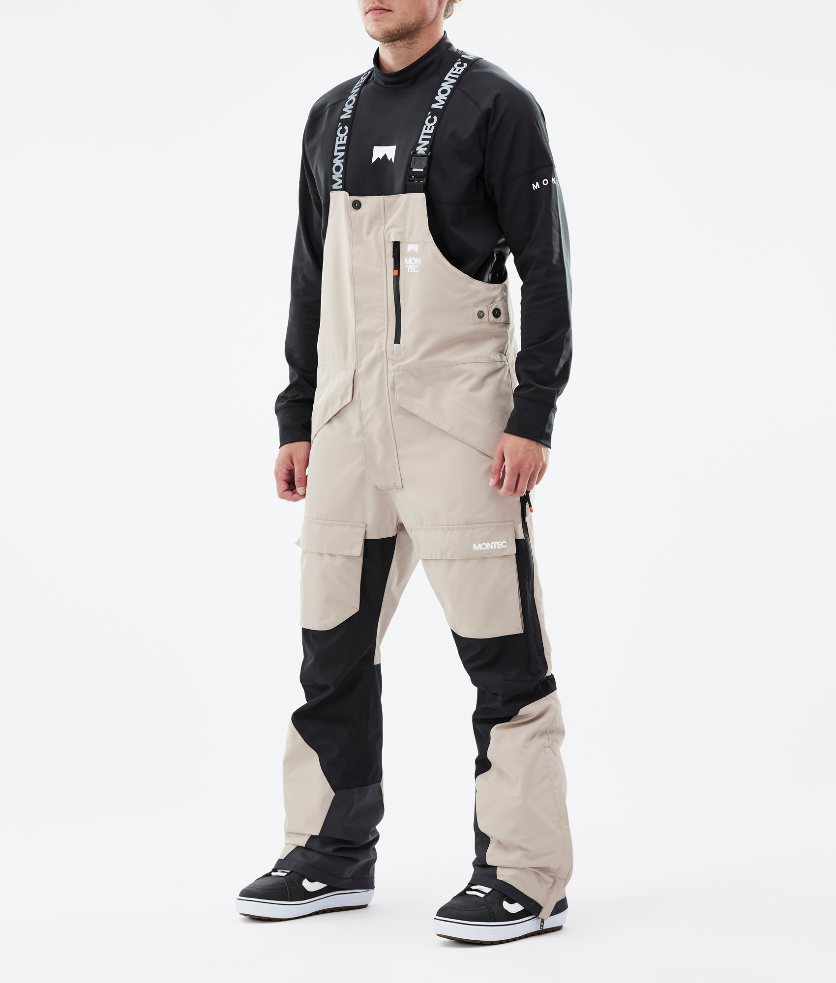 Montec Fawk Snowboard Pants Men Sand/Black | Ridestore.com
