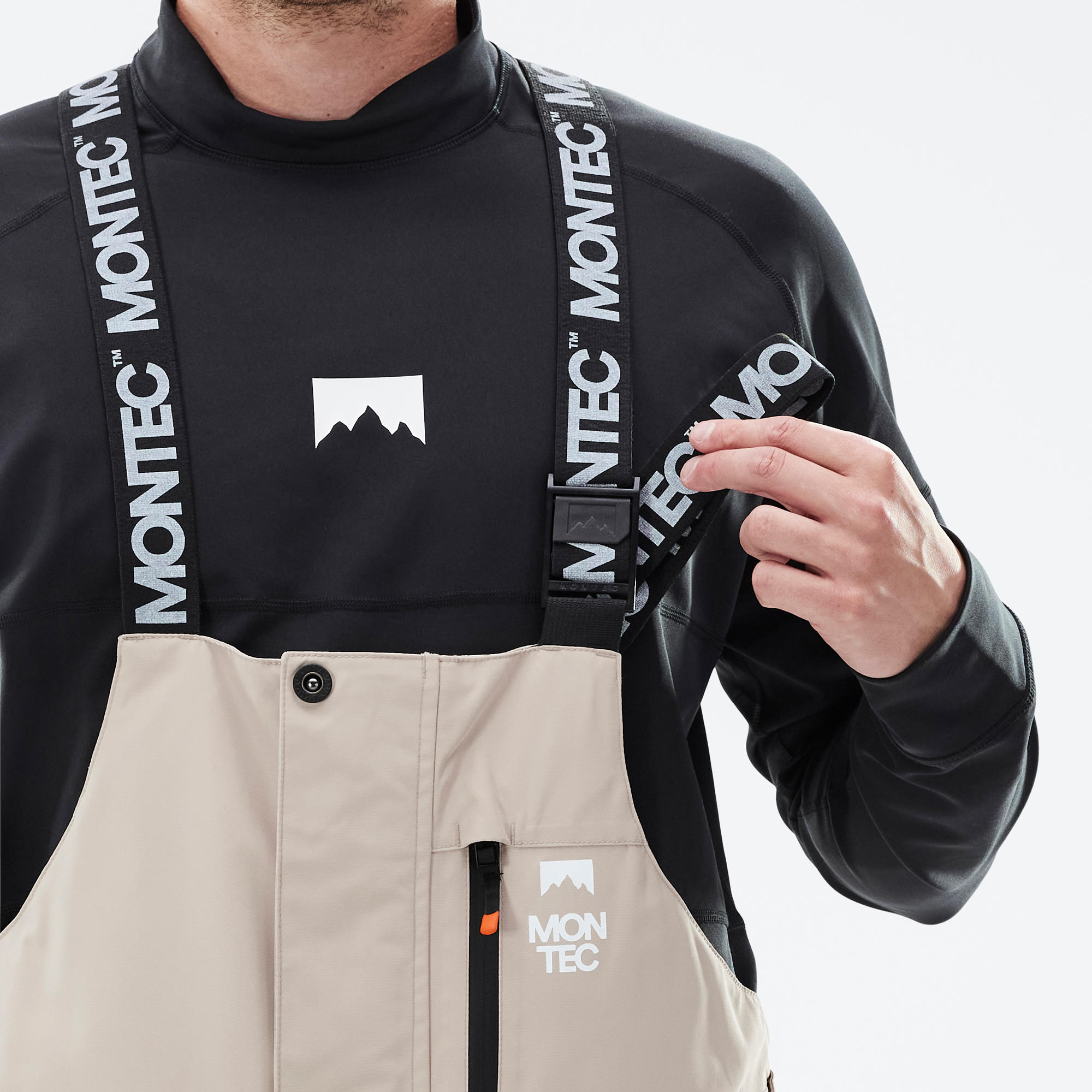 Montec Fawk Skidbyxa Herr Sand/Black - Sand | Ridestore.se