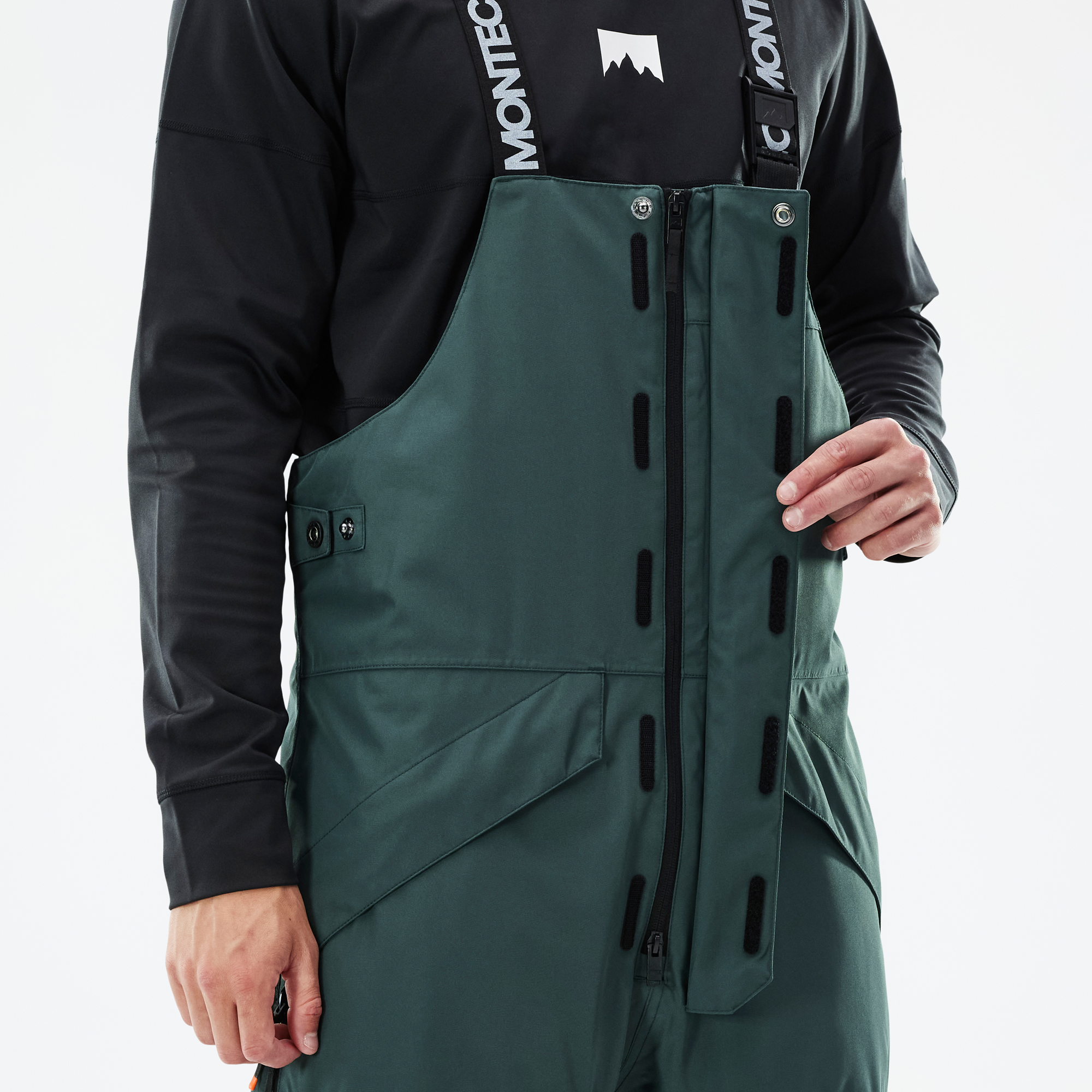 Montec Fawk Ski Pants Men Dark Atlantic/Black | Montecwear.com