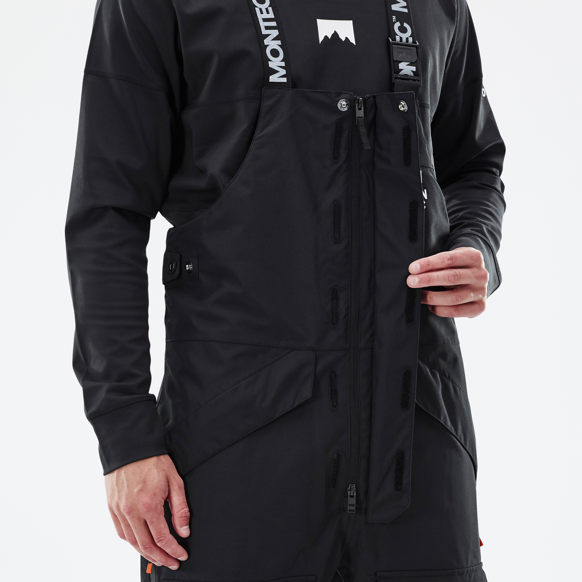 Montec Fawk スノボ パンツ メンズ Black/Gold - 黒 | Montecwear.com