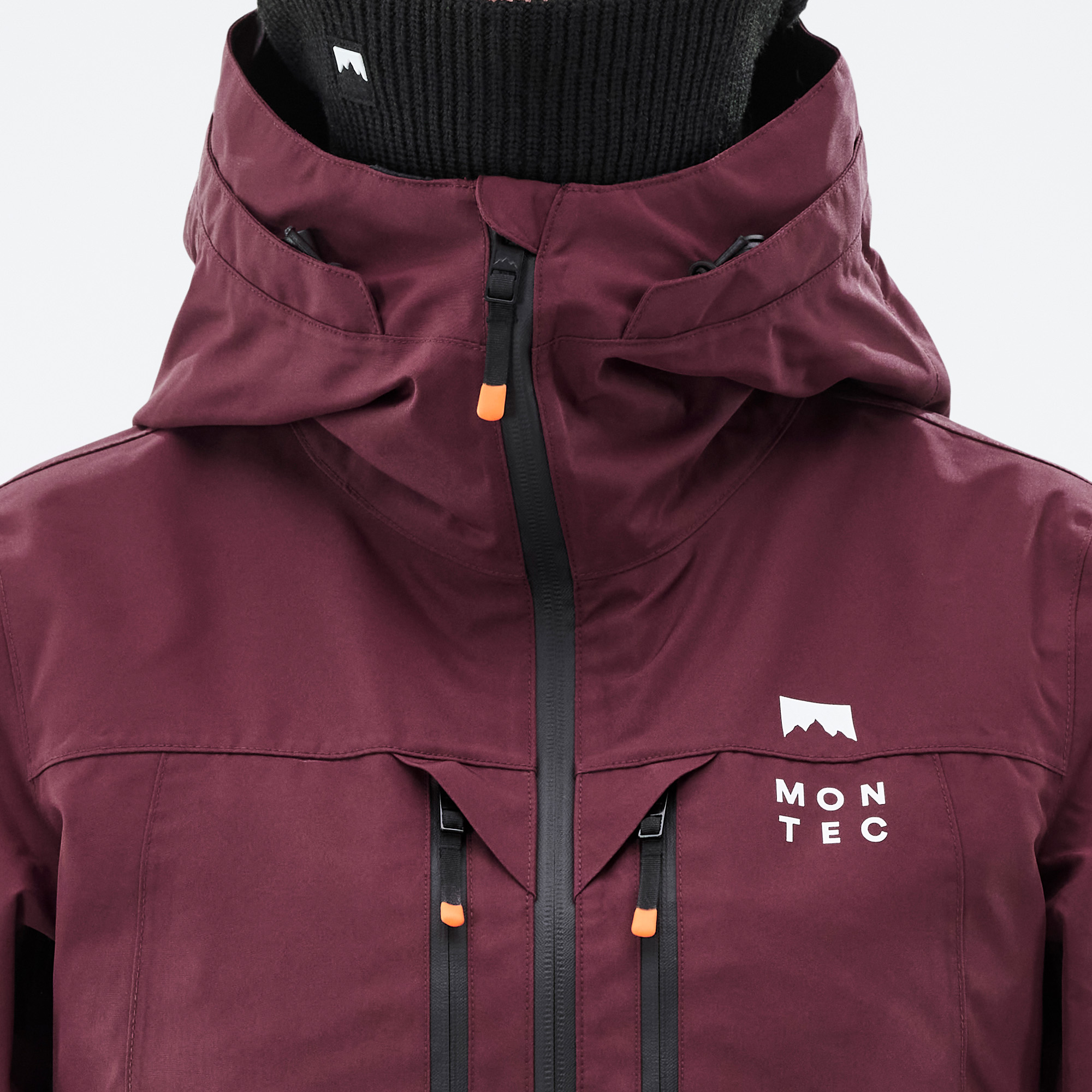 Montec Moss W Ski Jacket Women Burgundy/Black | Montecwear.com