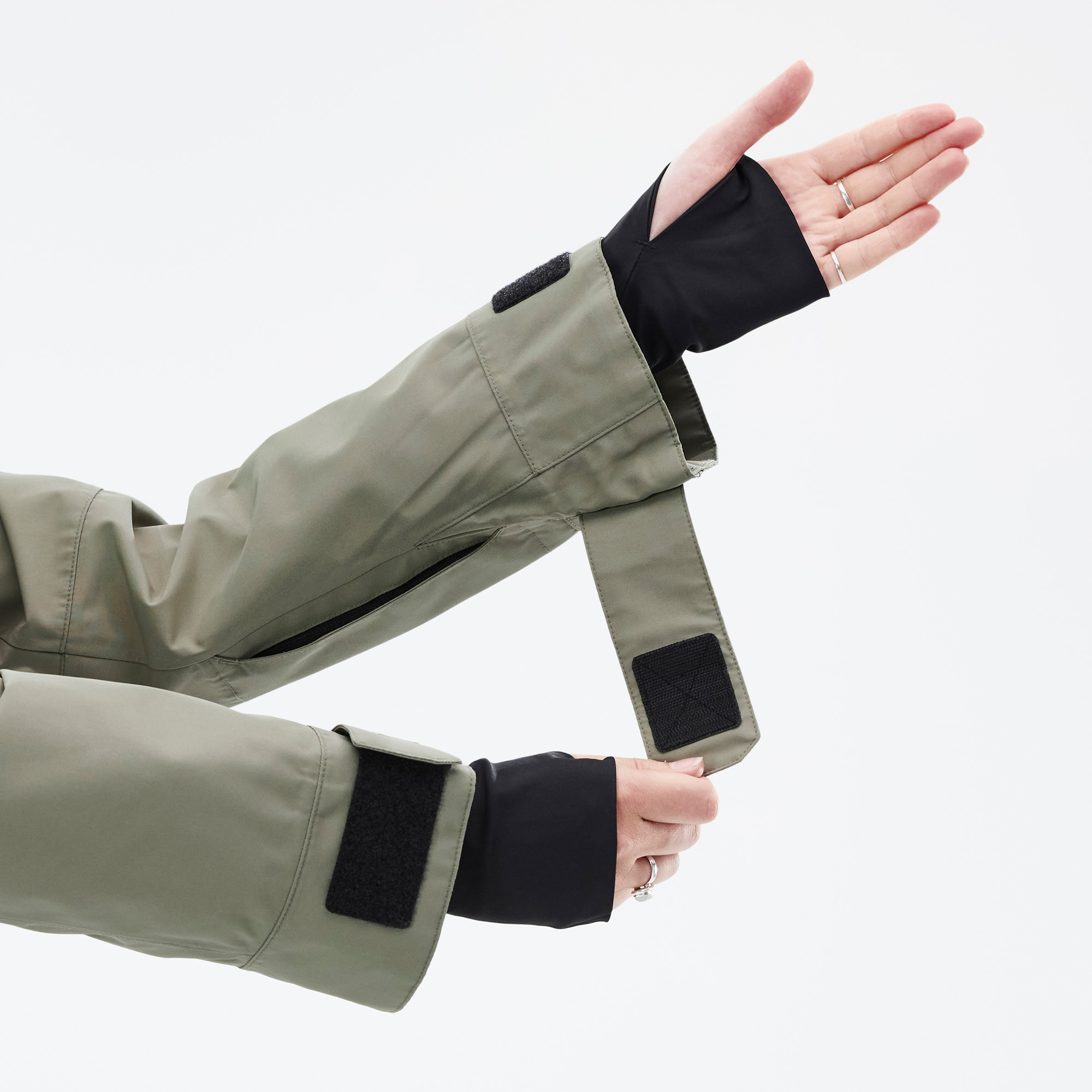 Montec Moss W Women's Ski Jacket Greenish/Black | Montecwear.com