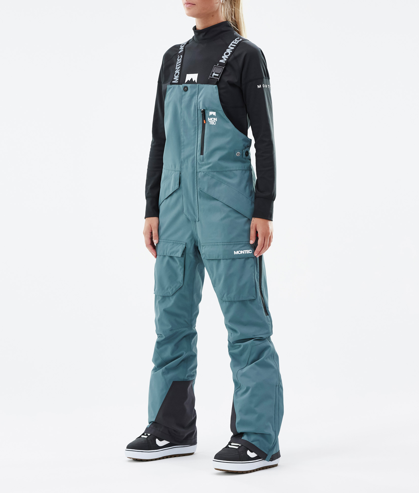 Montec Fawk W Snowboardhose Damen Atlantic - Grün | Ridestore.de