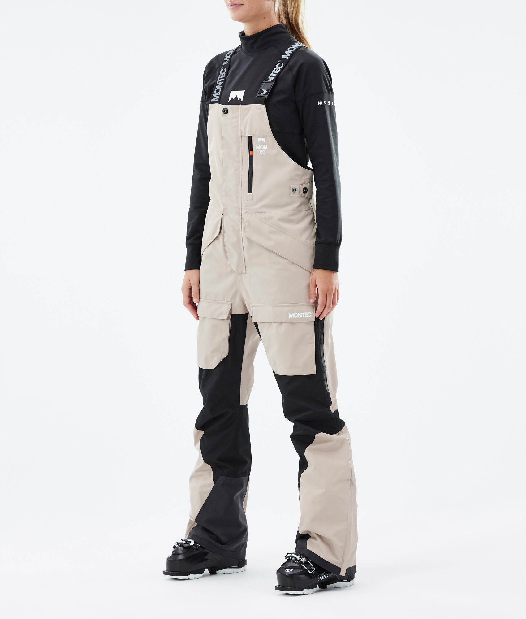 Montec Fawk W Ski Pants Women Sand/Black | Montecwear.com