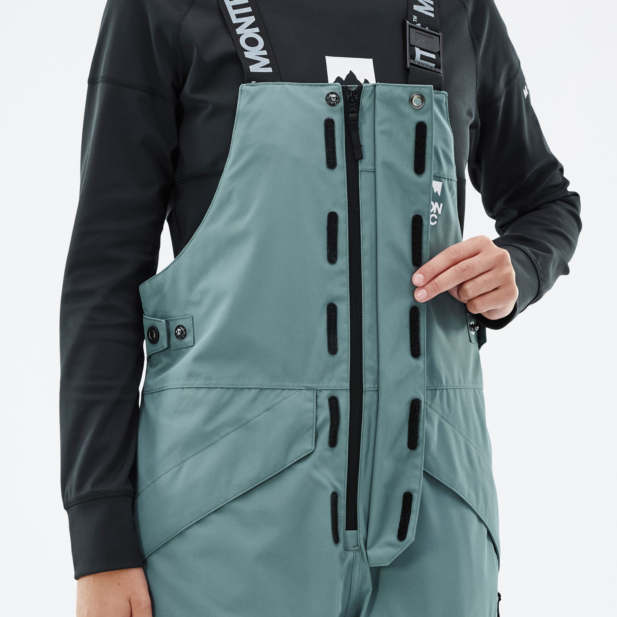 Montec Fawk W Ski Pants Women Atlantic/Black | Montecwear.com