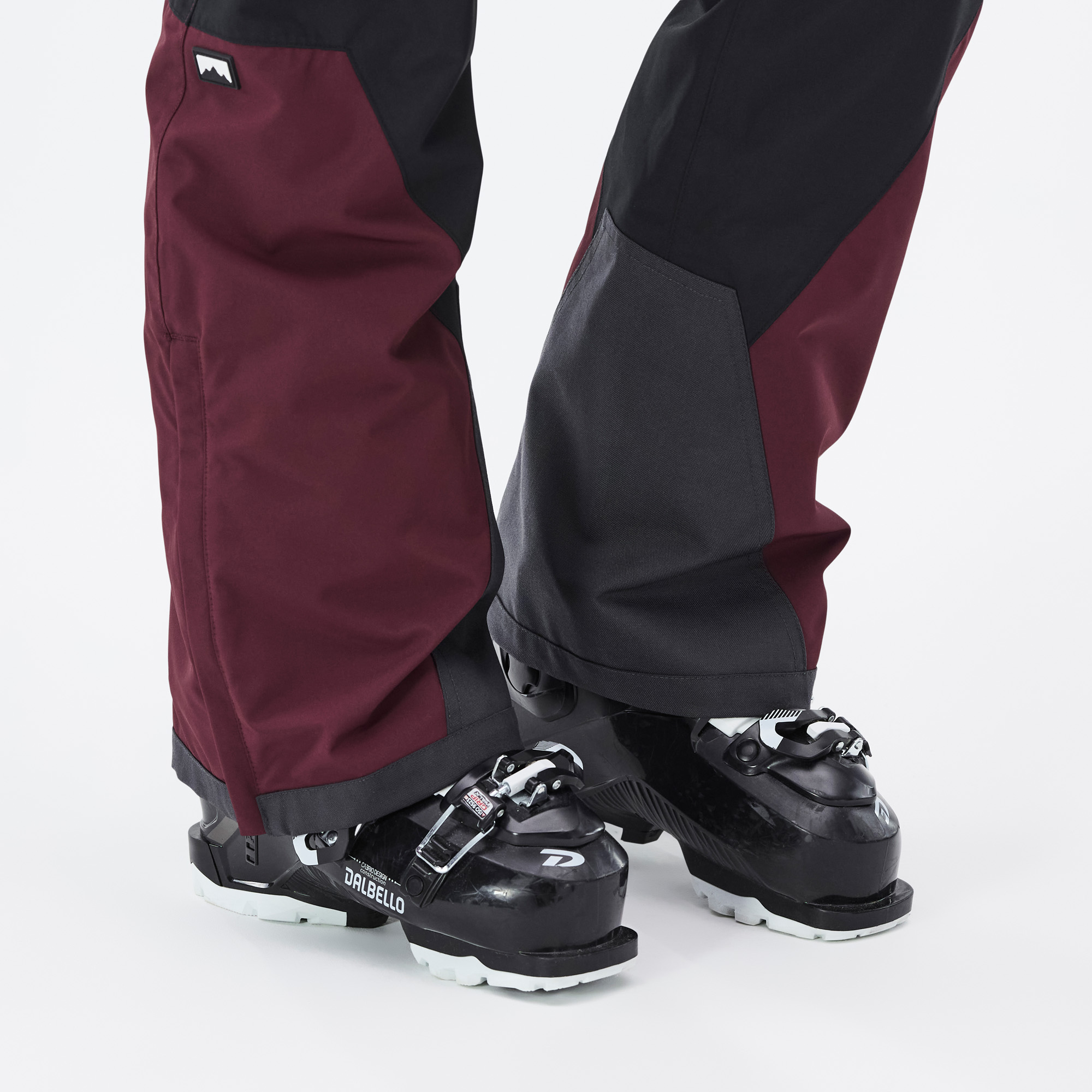 Montec Fawk W Women's Ski Pants Burgundy/Black | Montecwear.com