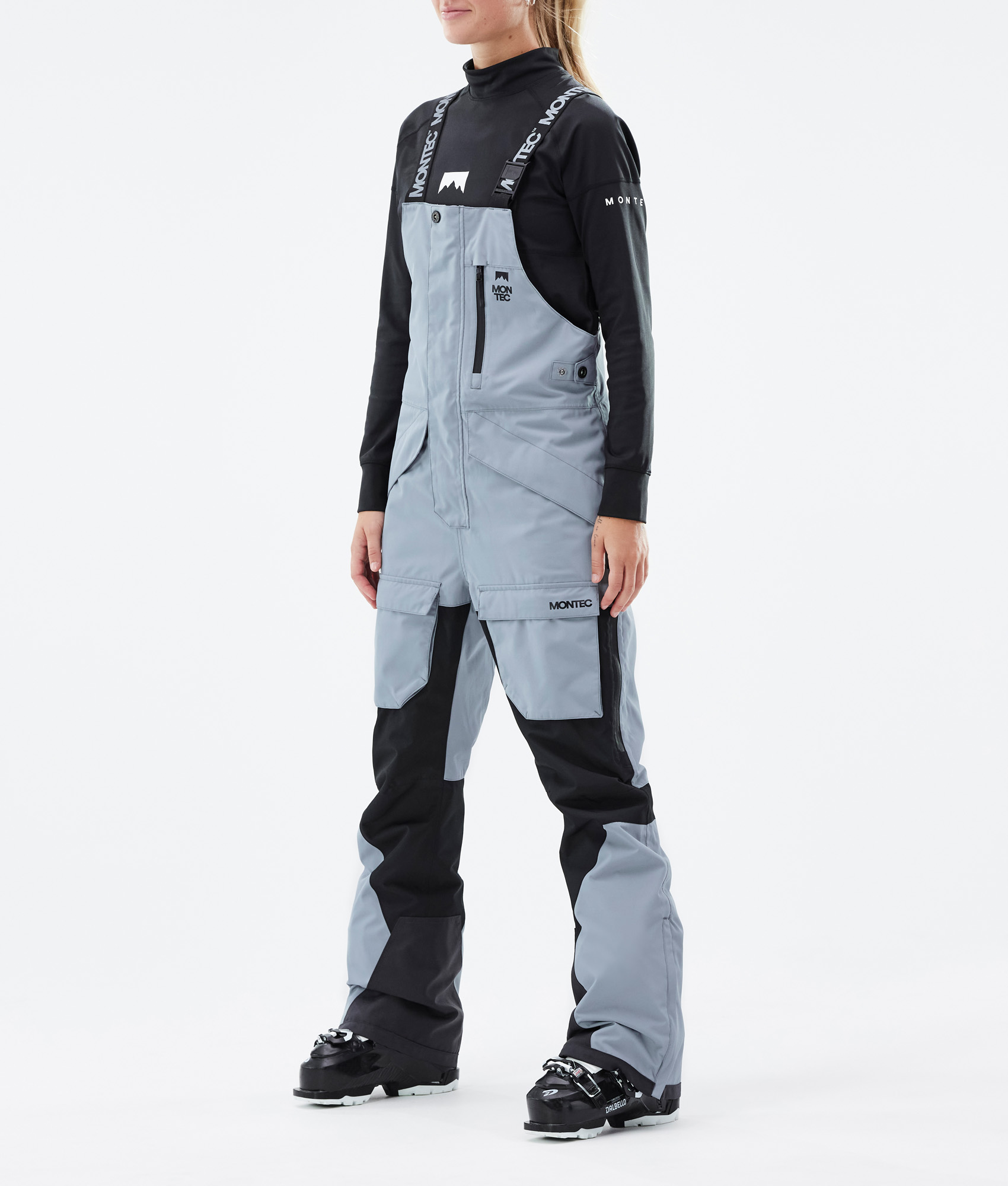 Montec Fawk W Women's Ski Pants Soft Blue/Black | Ridestore.com