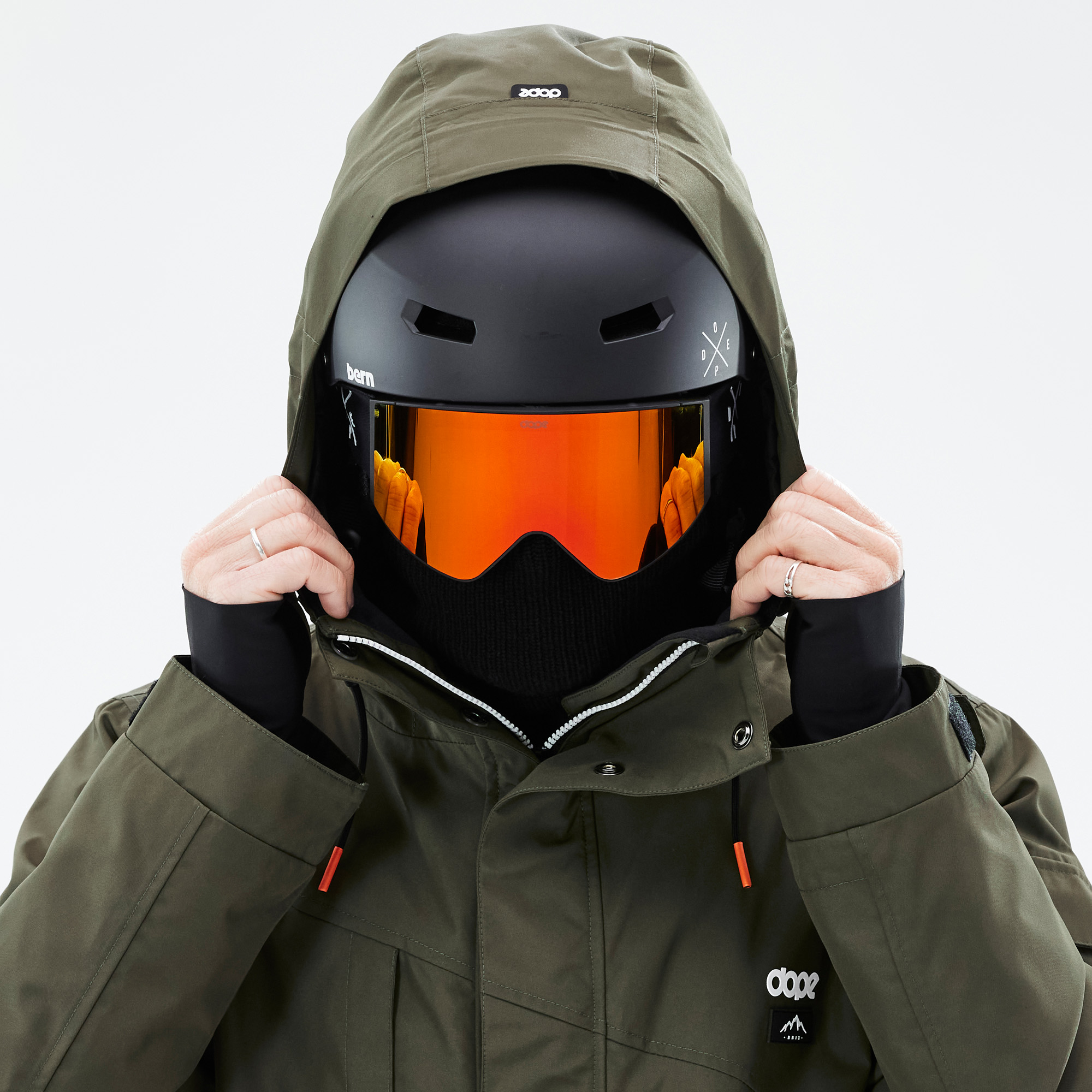 Dope Adept Men's Ski Jacket Olive Green | Dopesnow.com