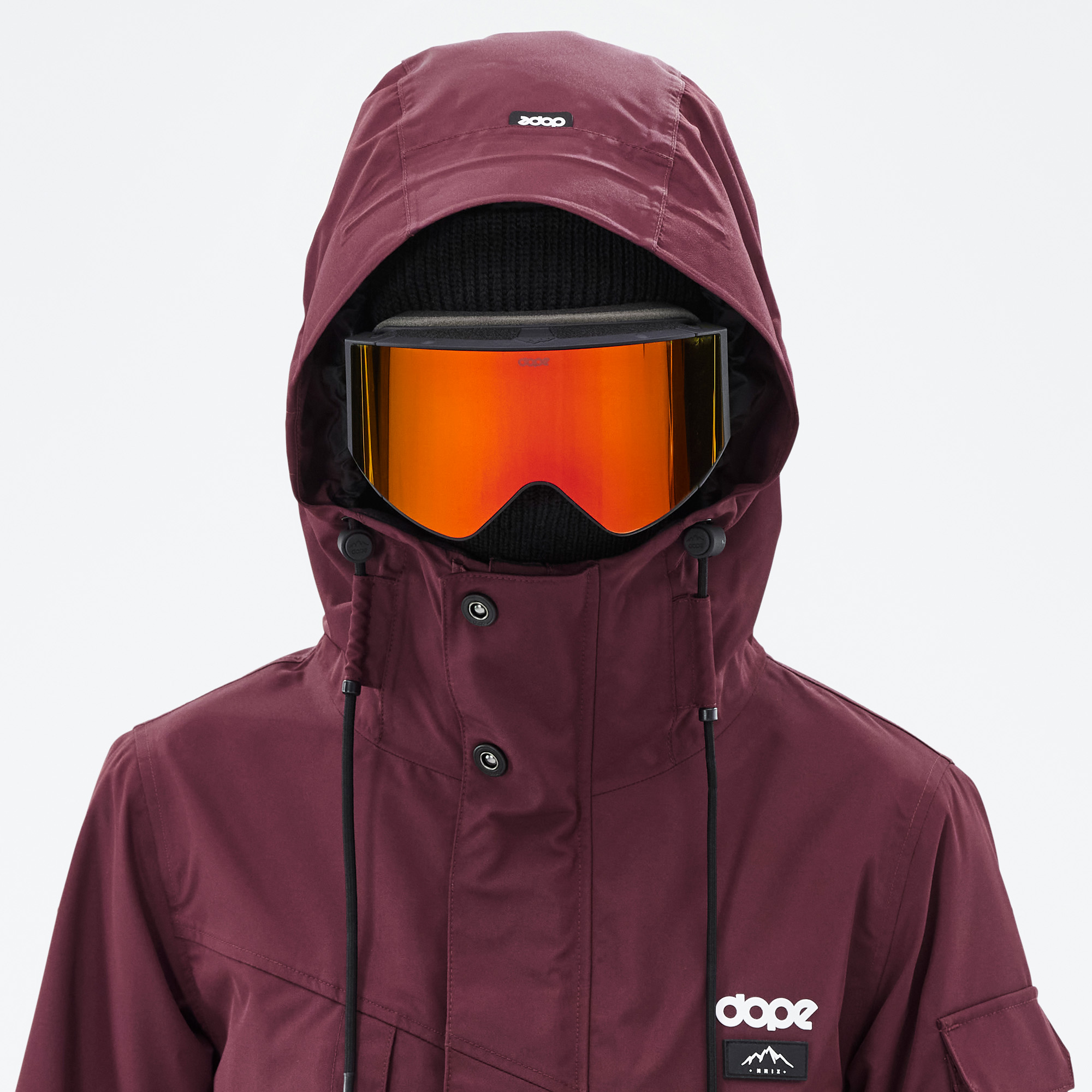 Dope Adept W Skidjacka Kvinna Don Burgundy - Vinröd | Ridestore.se