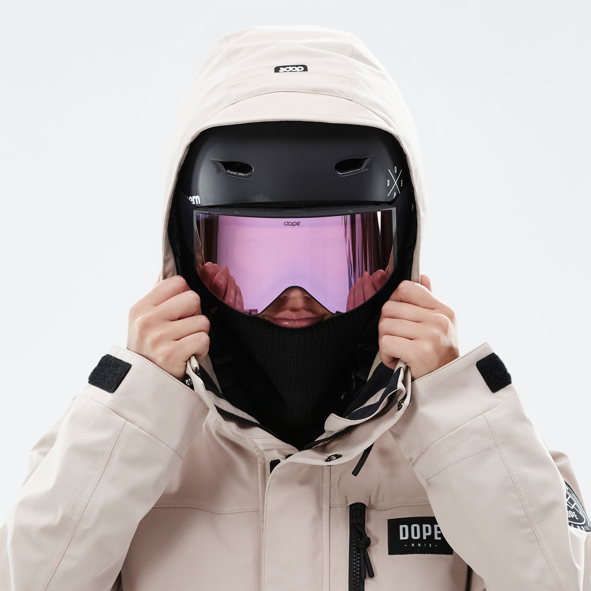 Dope Blizzard W Full Zip Women's Ski Jacket Sand | Dopesnow.com