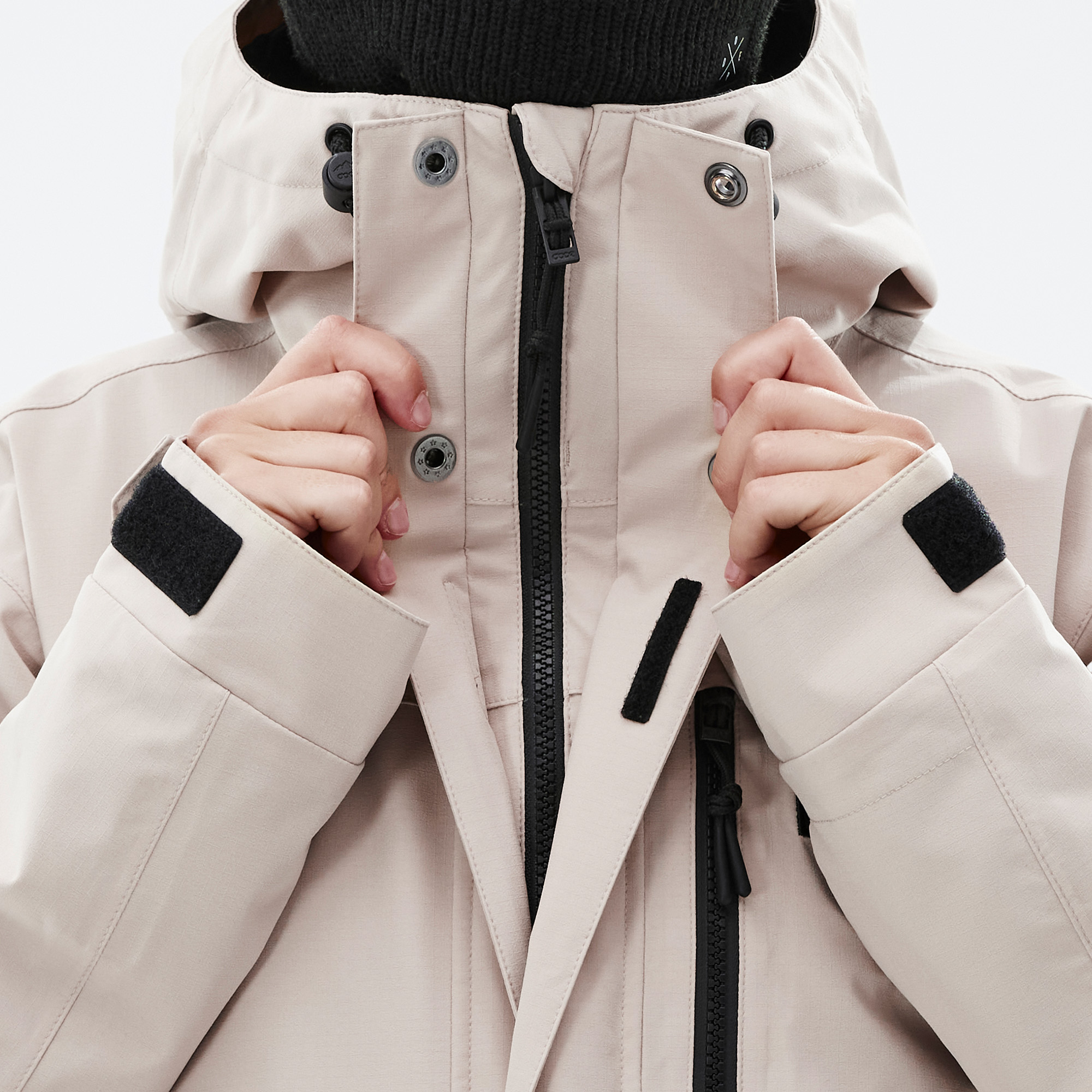 Dope Blizzard W Full Zip Women's Ski Jacket Sand | Dopesnow.com