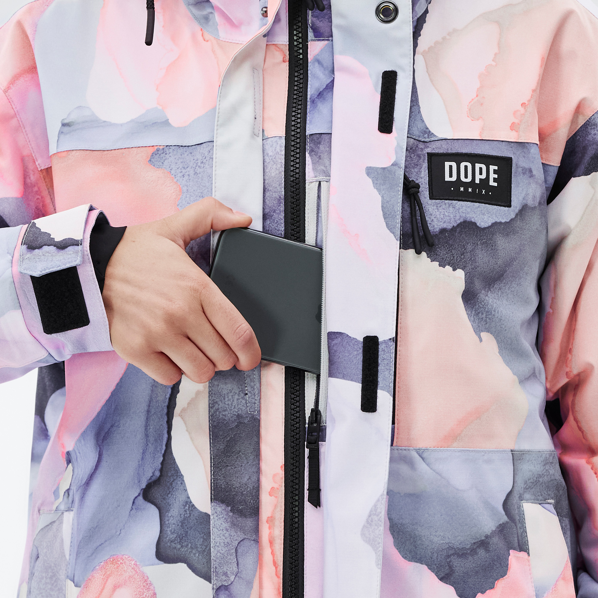 Dope Blizzard W Full Zip Snowboard Jacket Women Blot Peach | Dopesnow.com