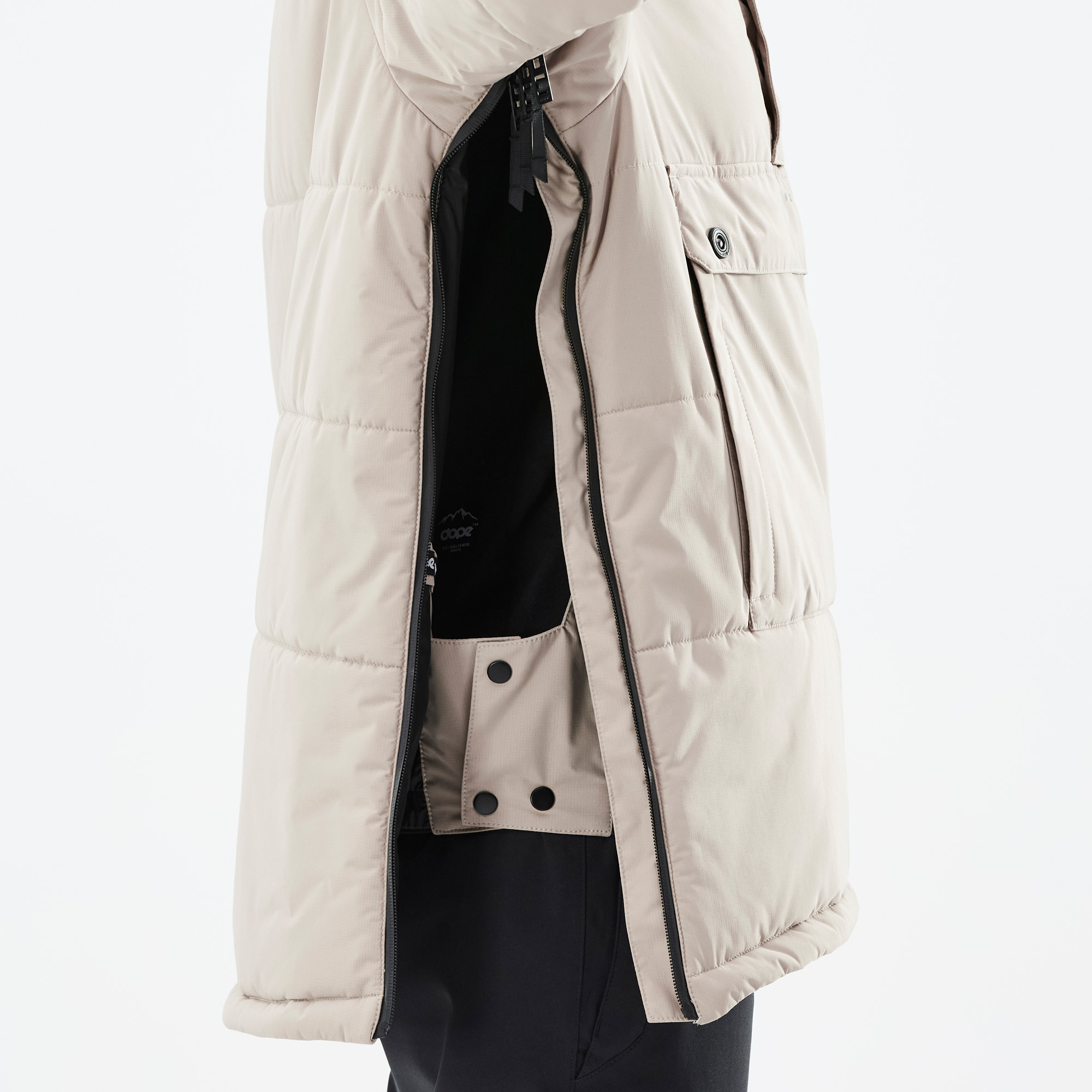 Dope Puffer W Women's Snowboard Jacket Sand | Dopesnow.com