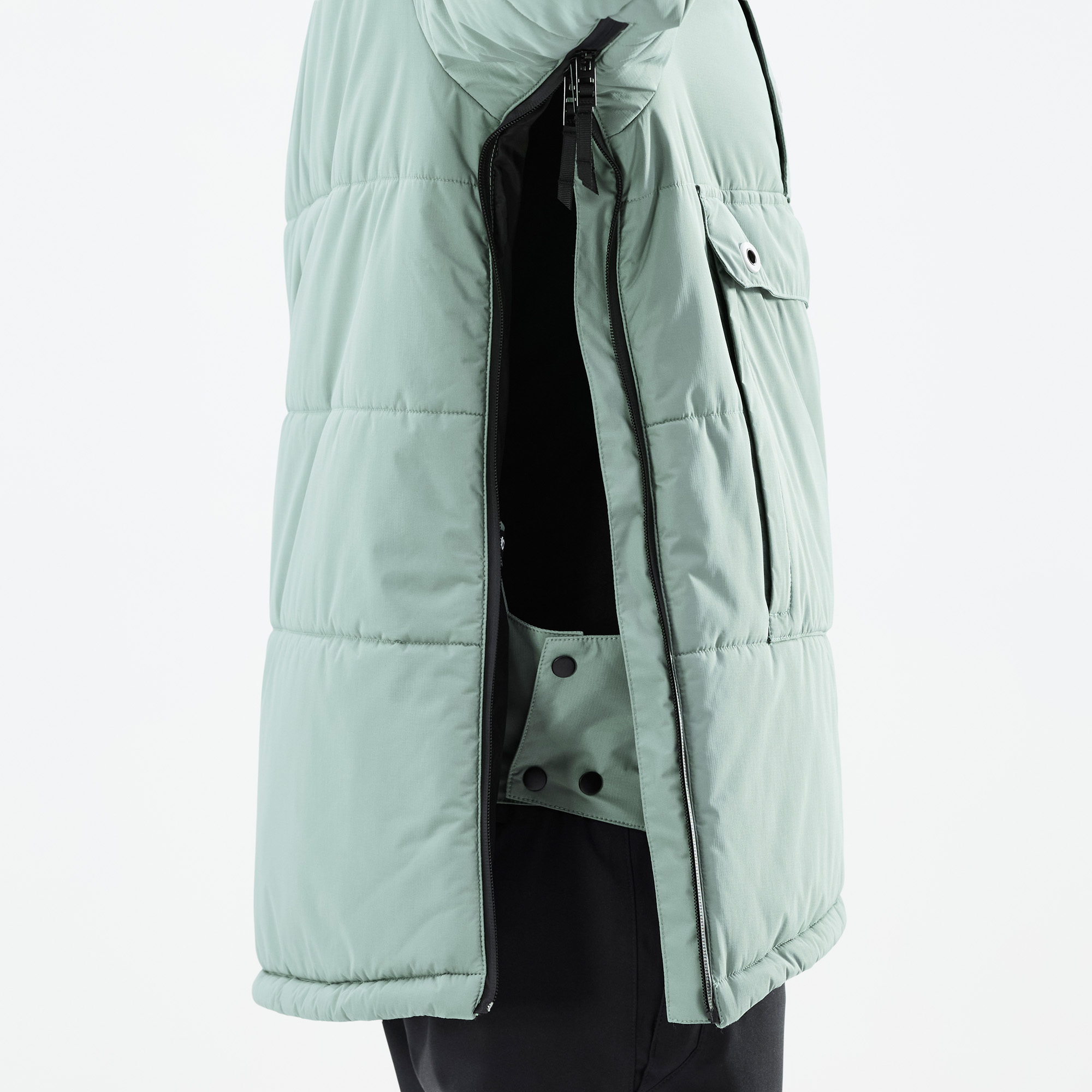 Dope Puffer W Women's Snowboard Jacket Faded Green | Dopesnow.com