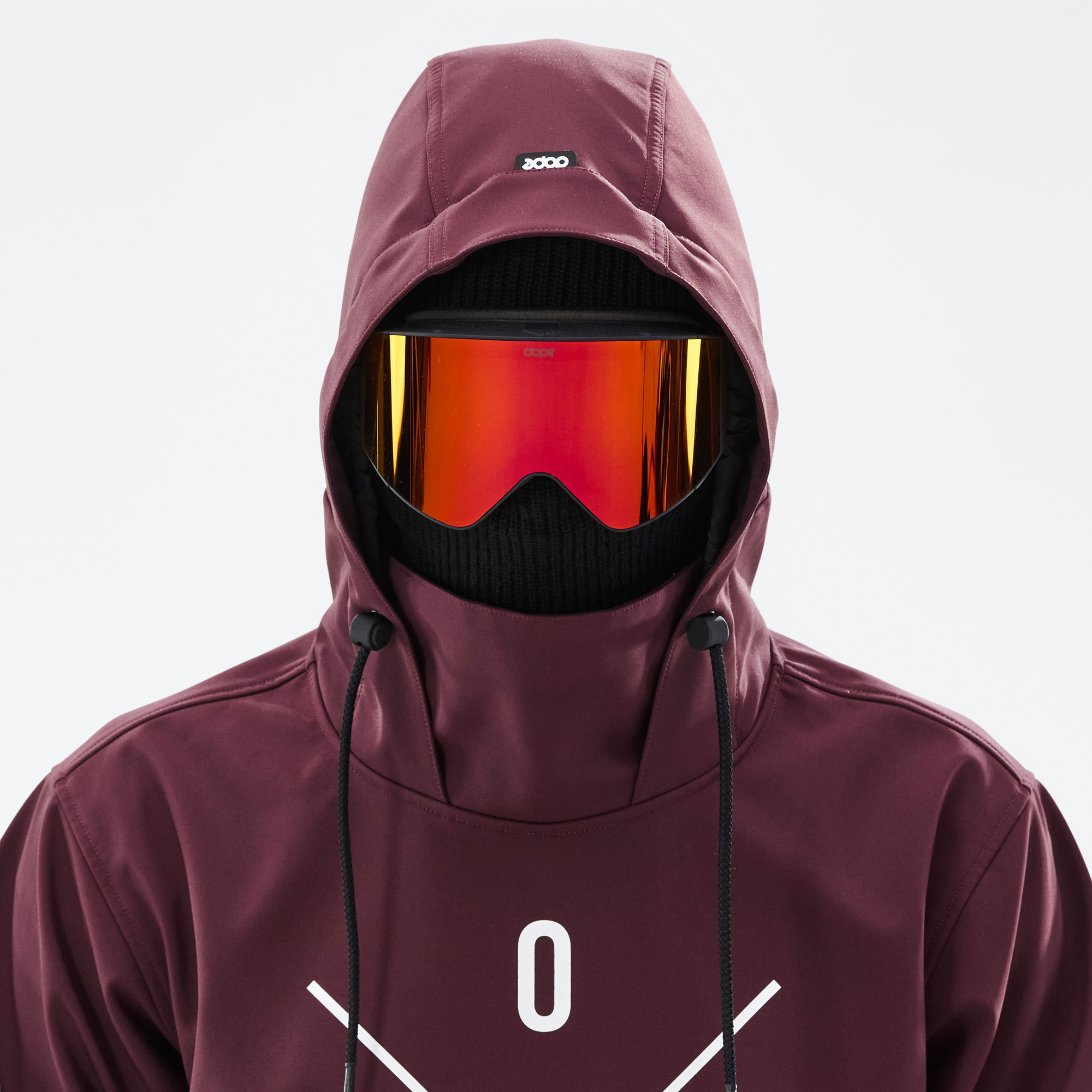 Dope Yeti Men's Snowboard Jacket 2X-Up Burgundy | Dopesnow.com