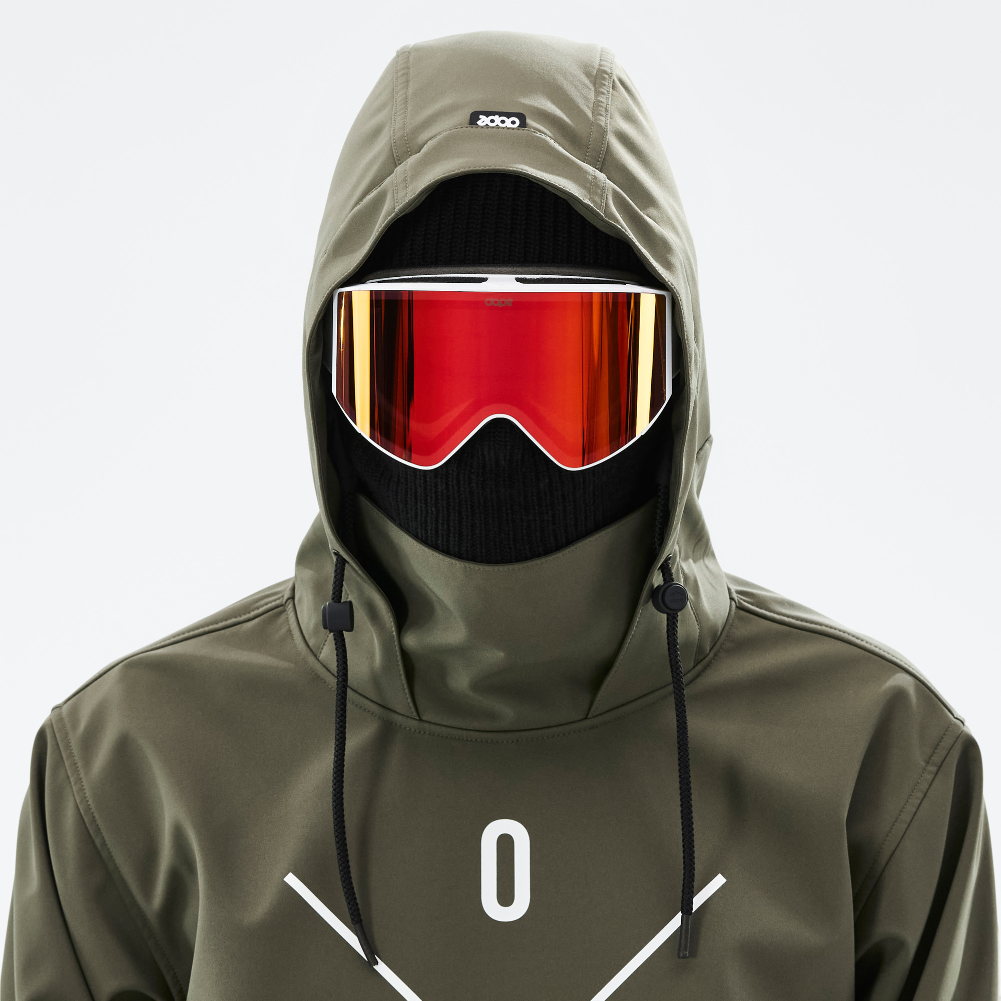 Dope Yeti Snowboard Jacket Men 2X-Up Olive Green | Dopesnow.com