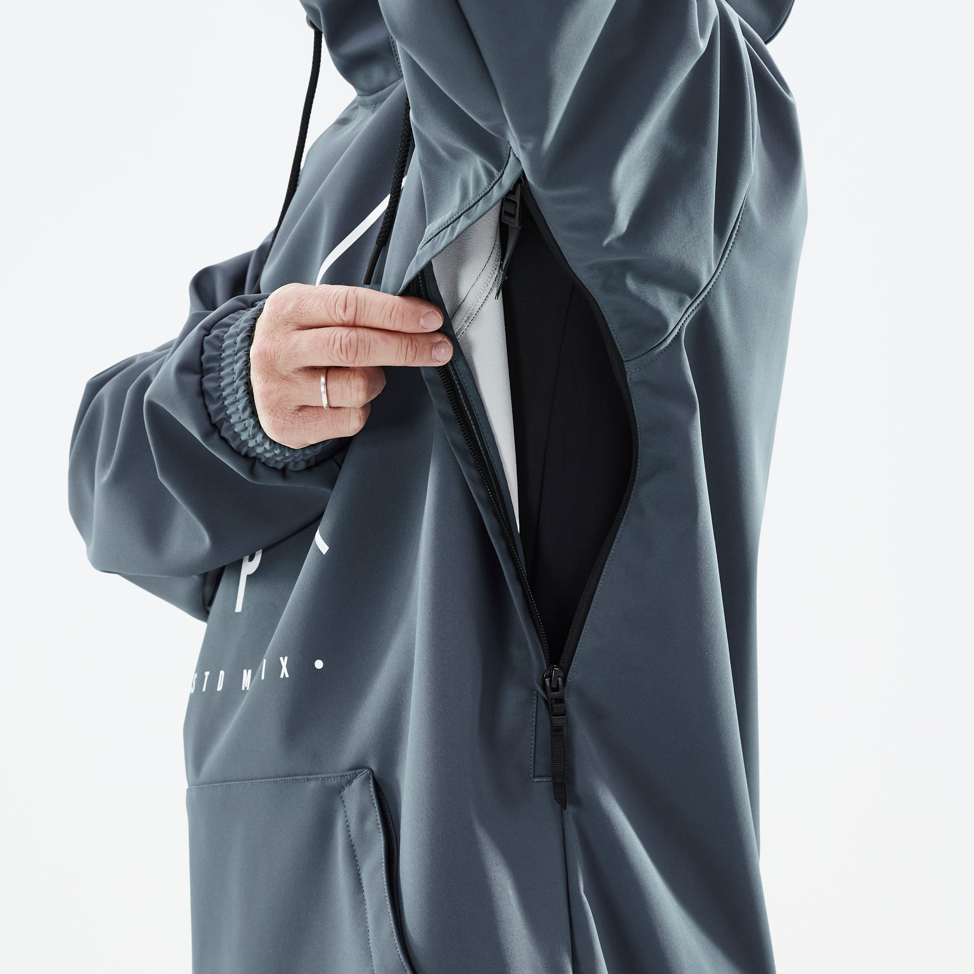 Dope Yeti Snowboardjacka Man 2X-Up Metal Blue - Blå | Ridestore.se