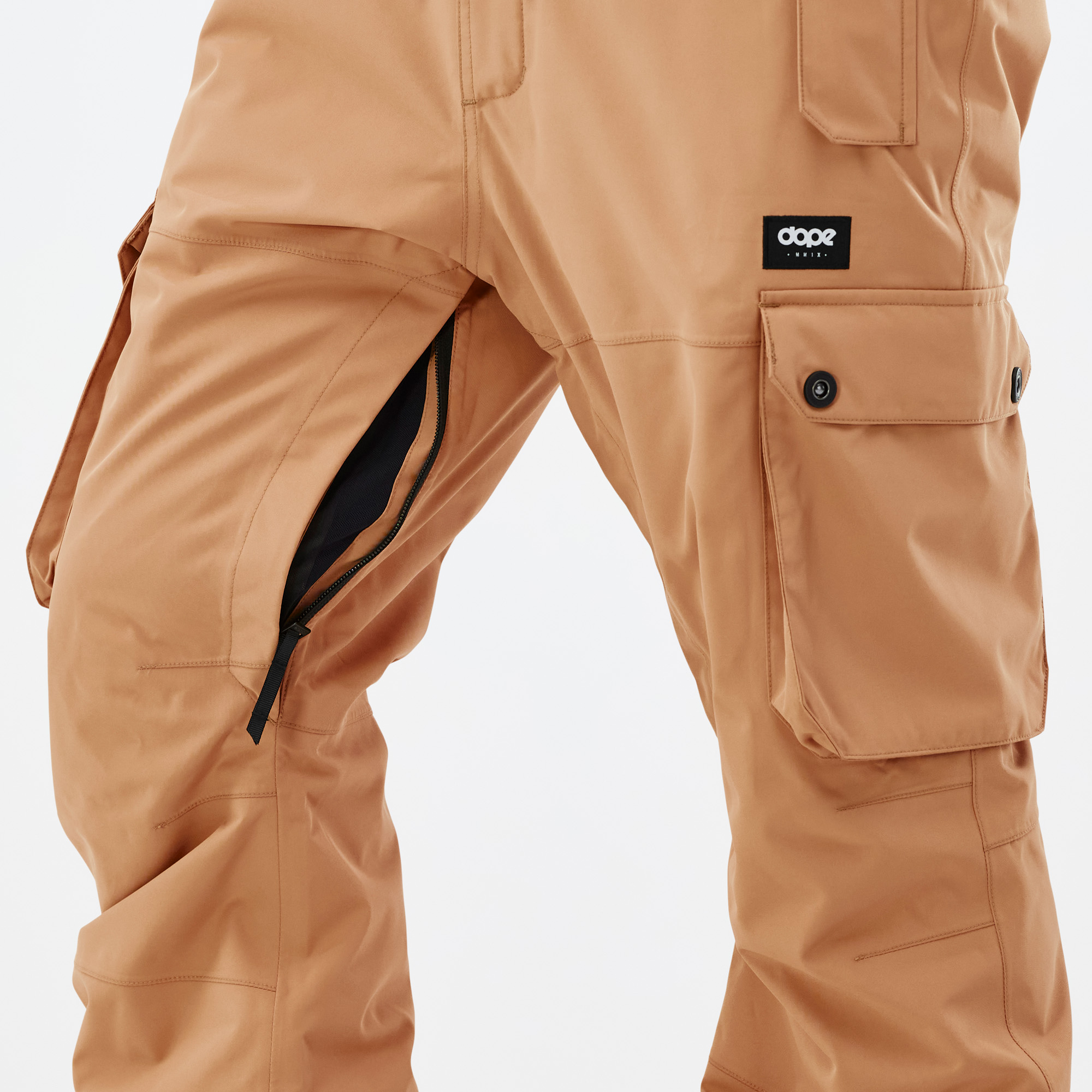 Dope Iconic Snowboard Pants Men Khaki Yellow | Dopesnow.com