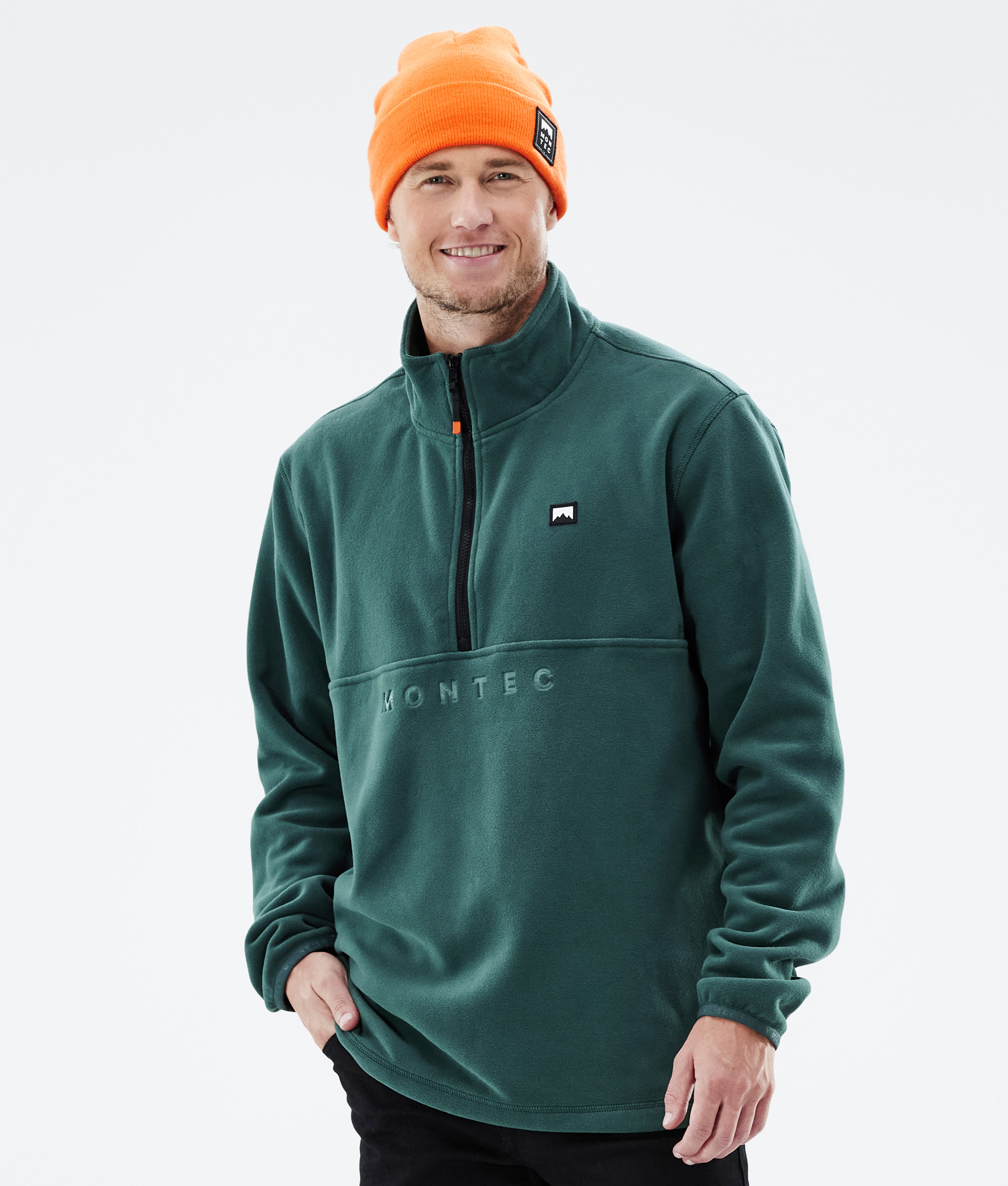 Montec Delta Fleece Hoodie Men Atlantic | Ridestore.com