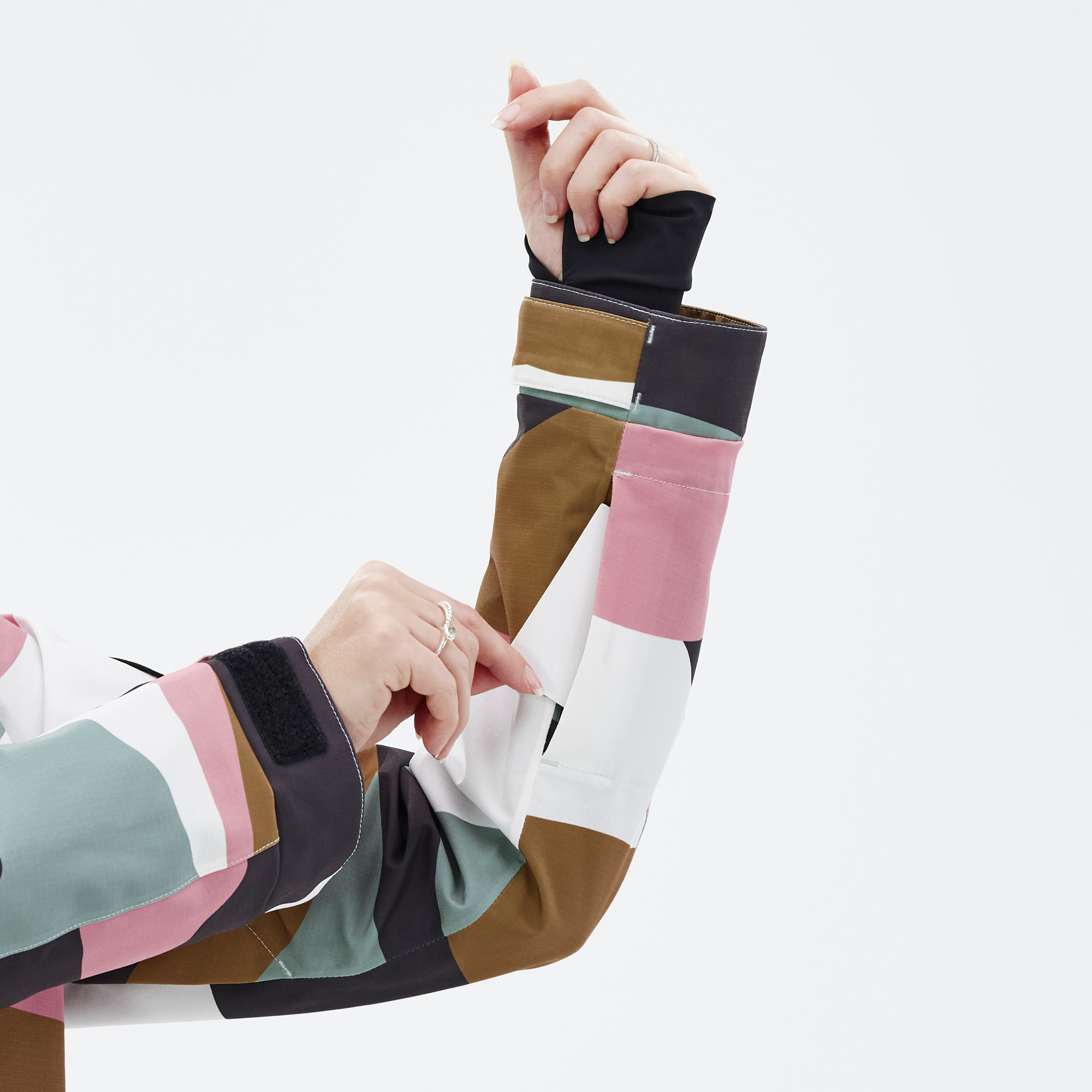 Dope Blizzard W Ski Jacket Women Shards Gold Muted Pink | Ridestore.com