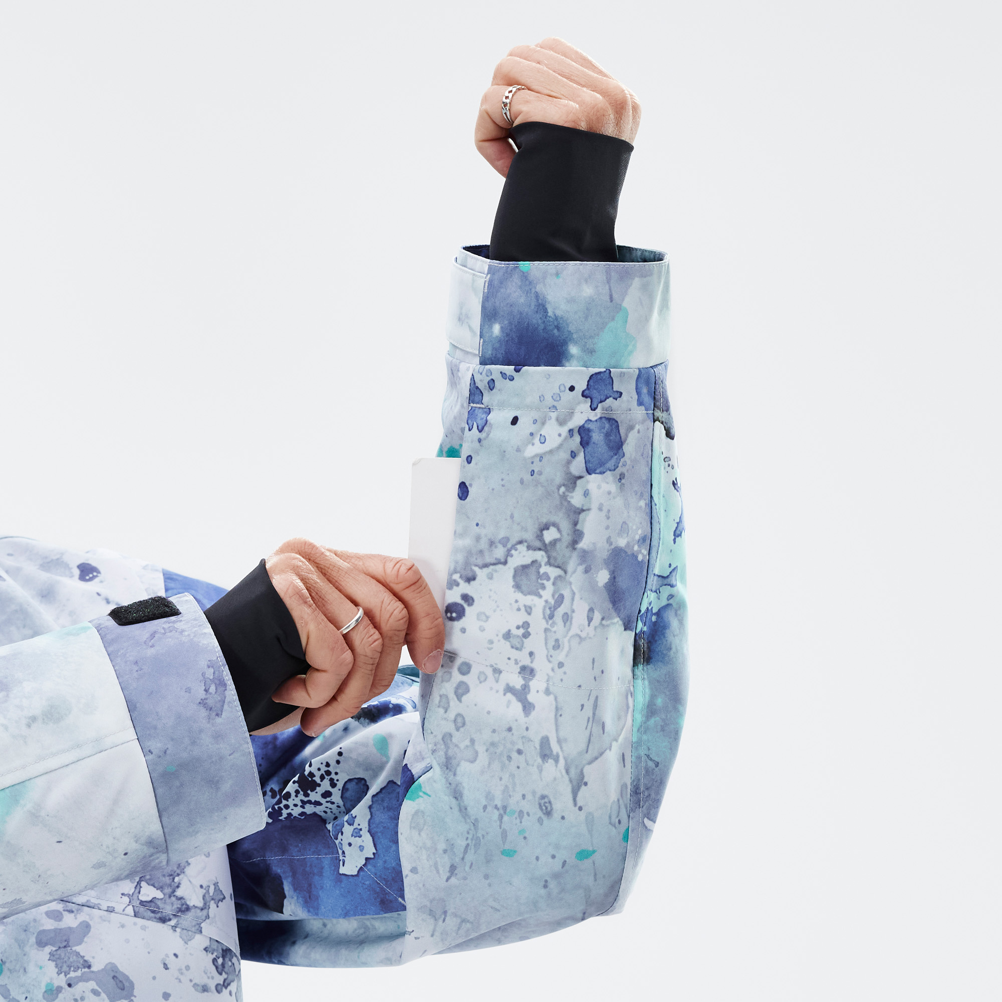 Dope Adept Snowboardjakke Herre Spray Blue Green - Blå | Dopesnow.com