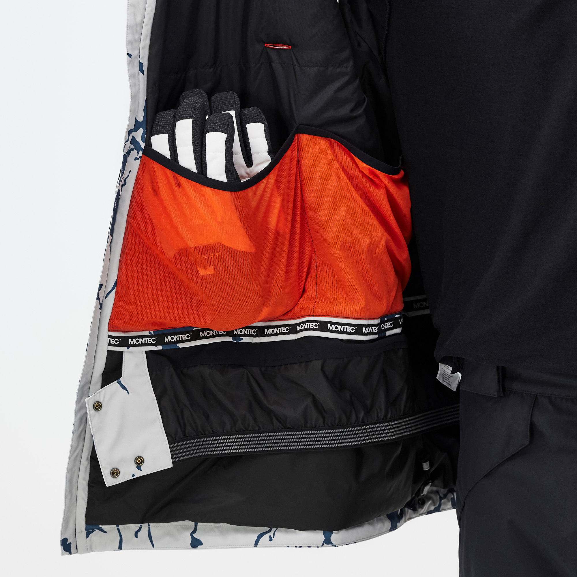 Montec Doom Snowboard Jacket Men Ice | Montecwear.com