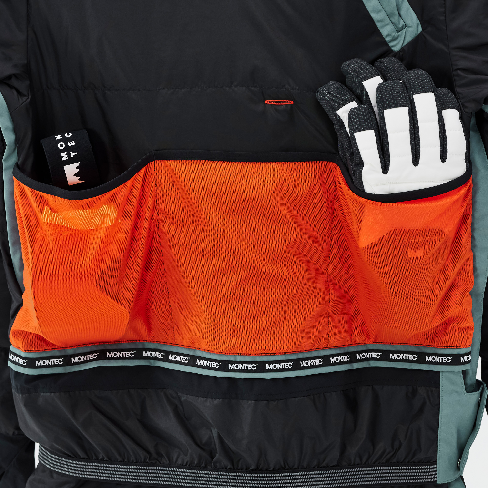 Montec Dune Ski Jacket Men Atlantic/Black | Montecwear UK