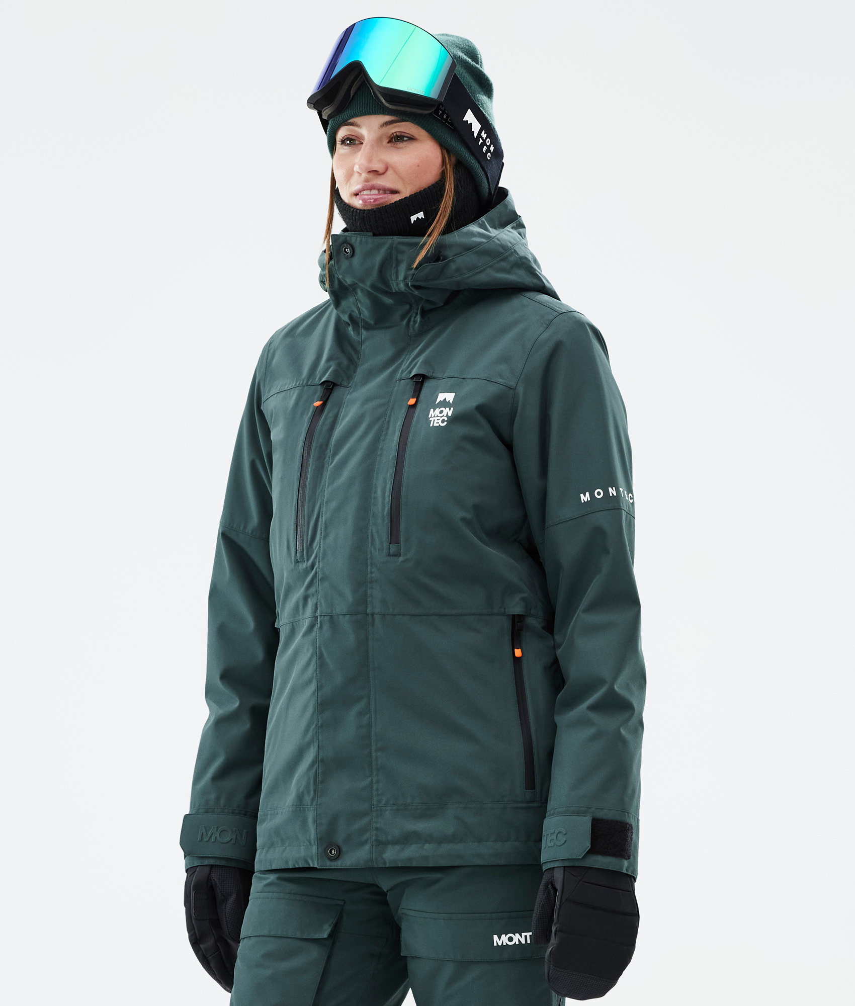 Montec Moss W Ski Jacket Women Atlantic/Black | Montecwear.com