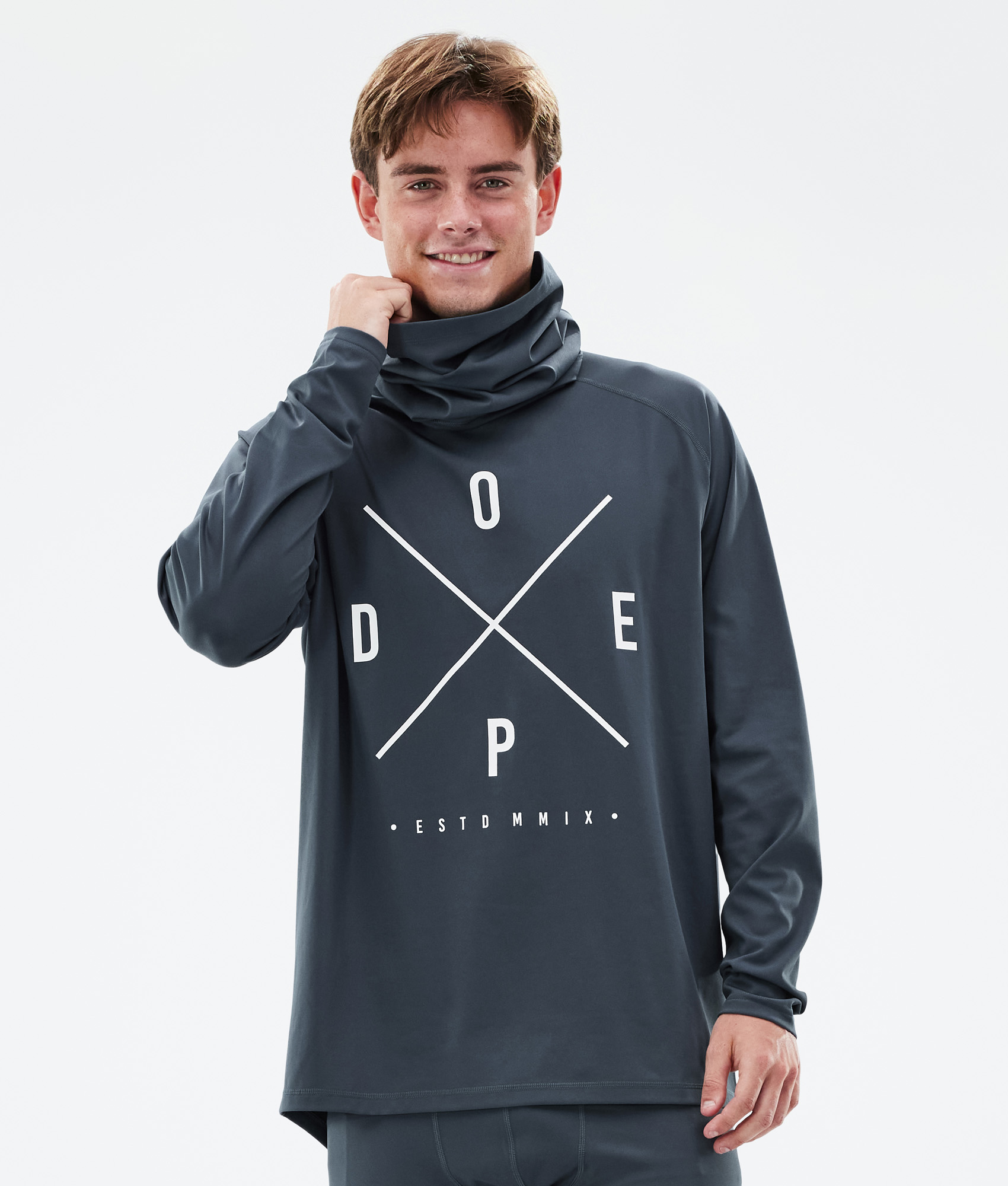 Dope Snuggle Base Layer Top Men 2X-Up Metal Blue | Dopesnow CA