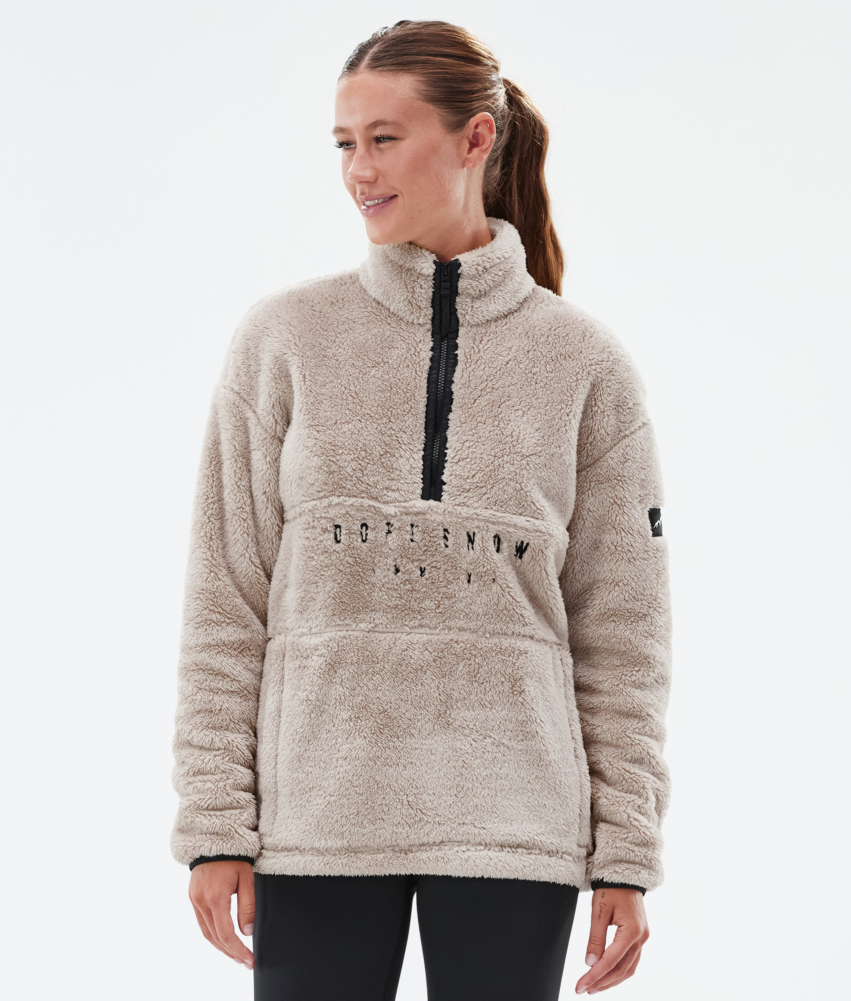 Dope Pile W Fleece Sweater Women Sand | Dopesnow.com