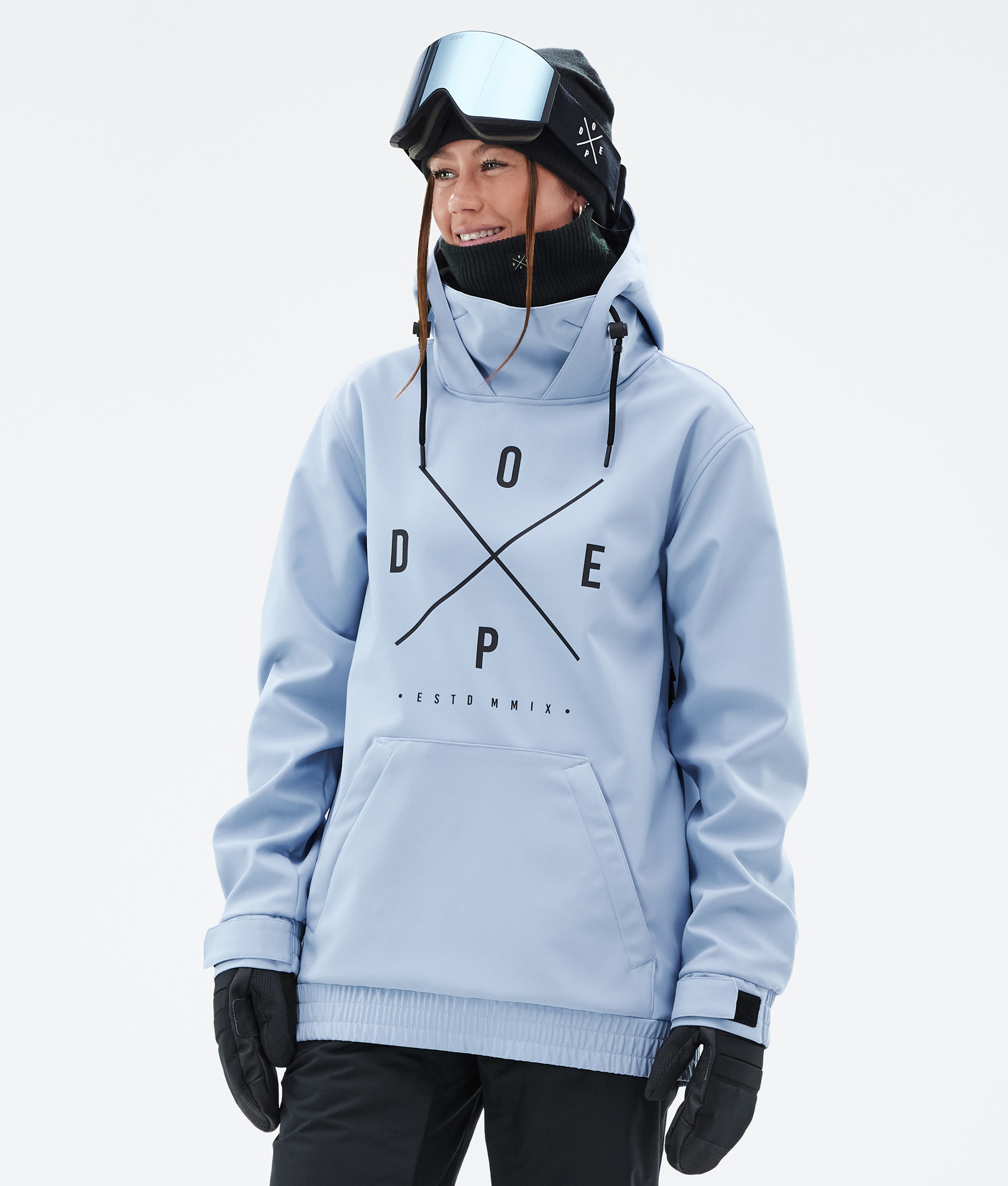 Dope Yeti W Snowboard Jacket Women 2X-Up Light Blue | Dopesnow.com